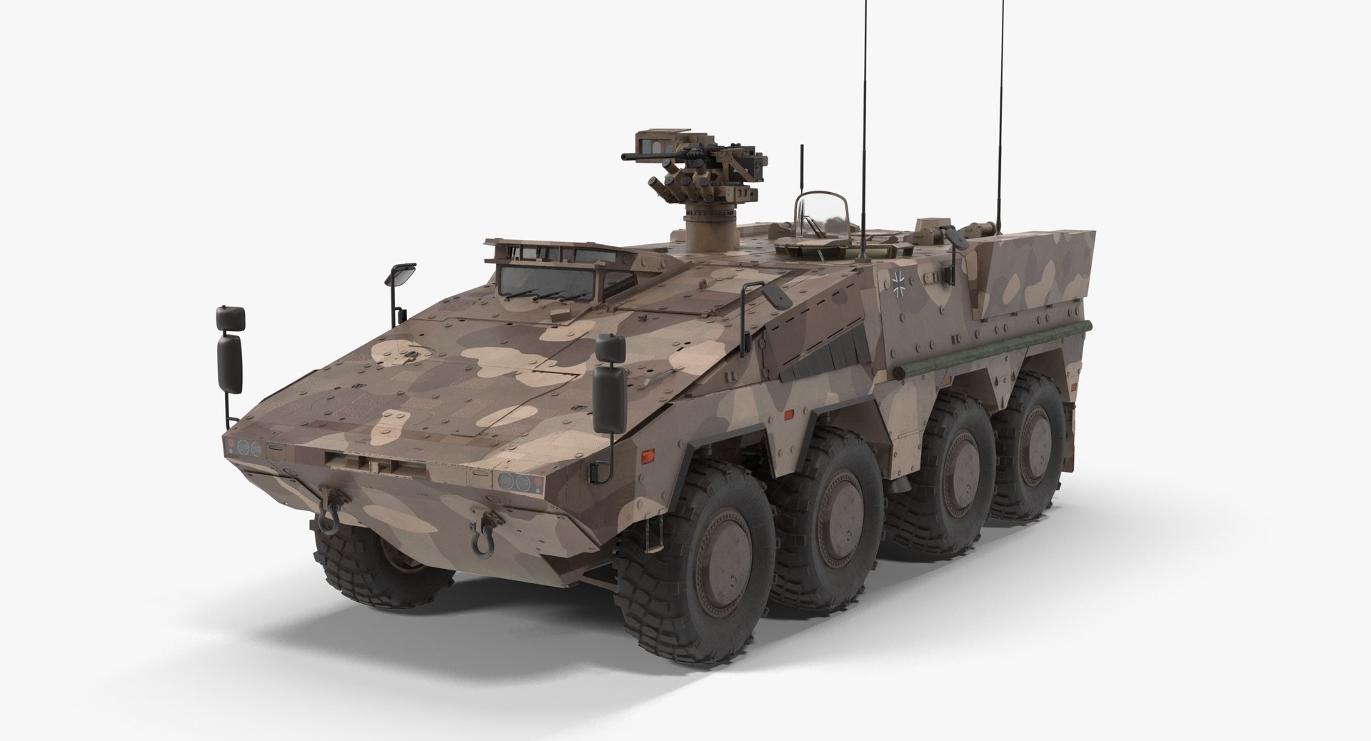 3D apc boxer desert clean - TurboSquid 1412593
