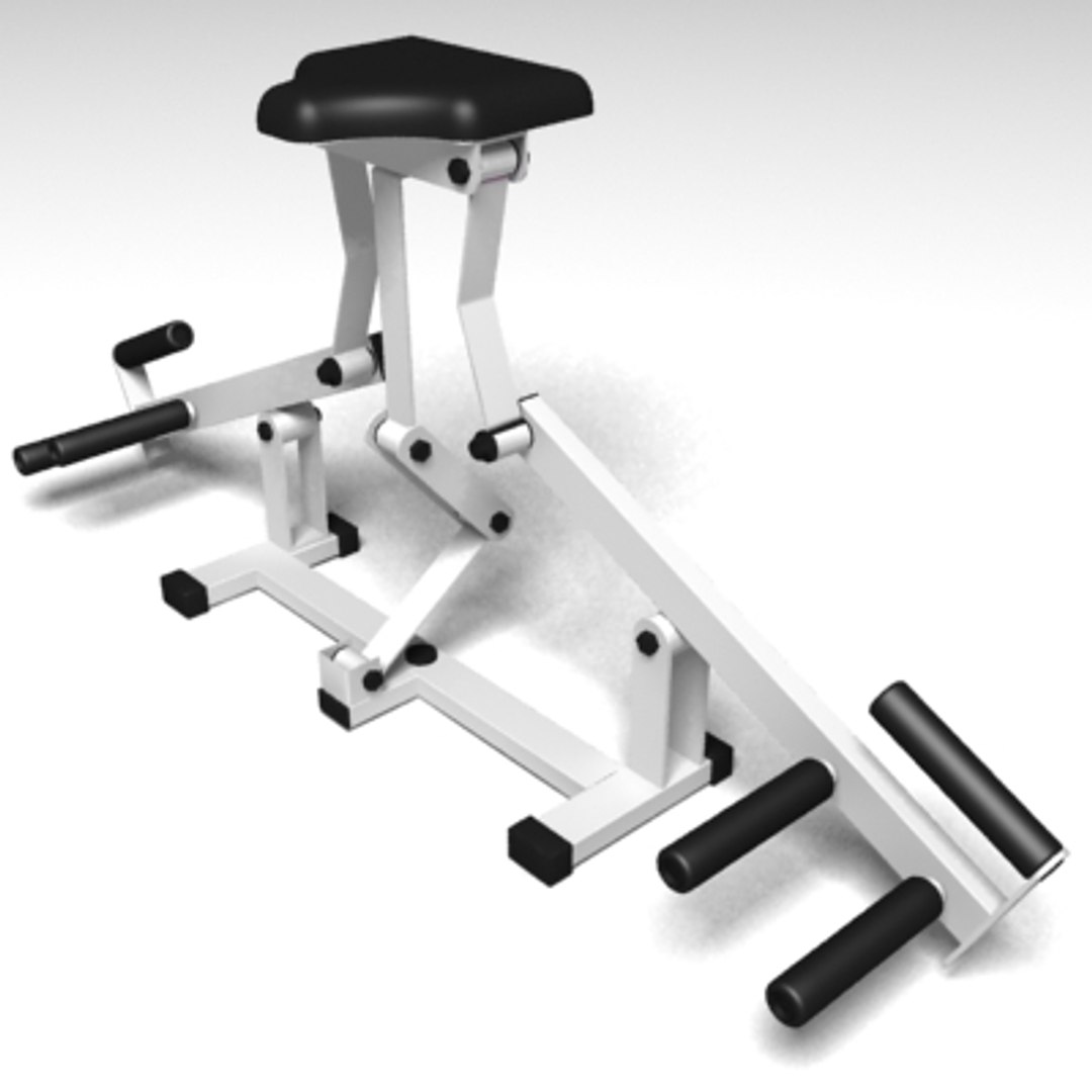 Fitness Pump Machine Exercise 3d Model