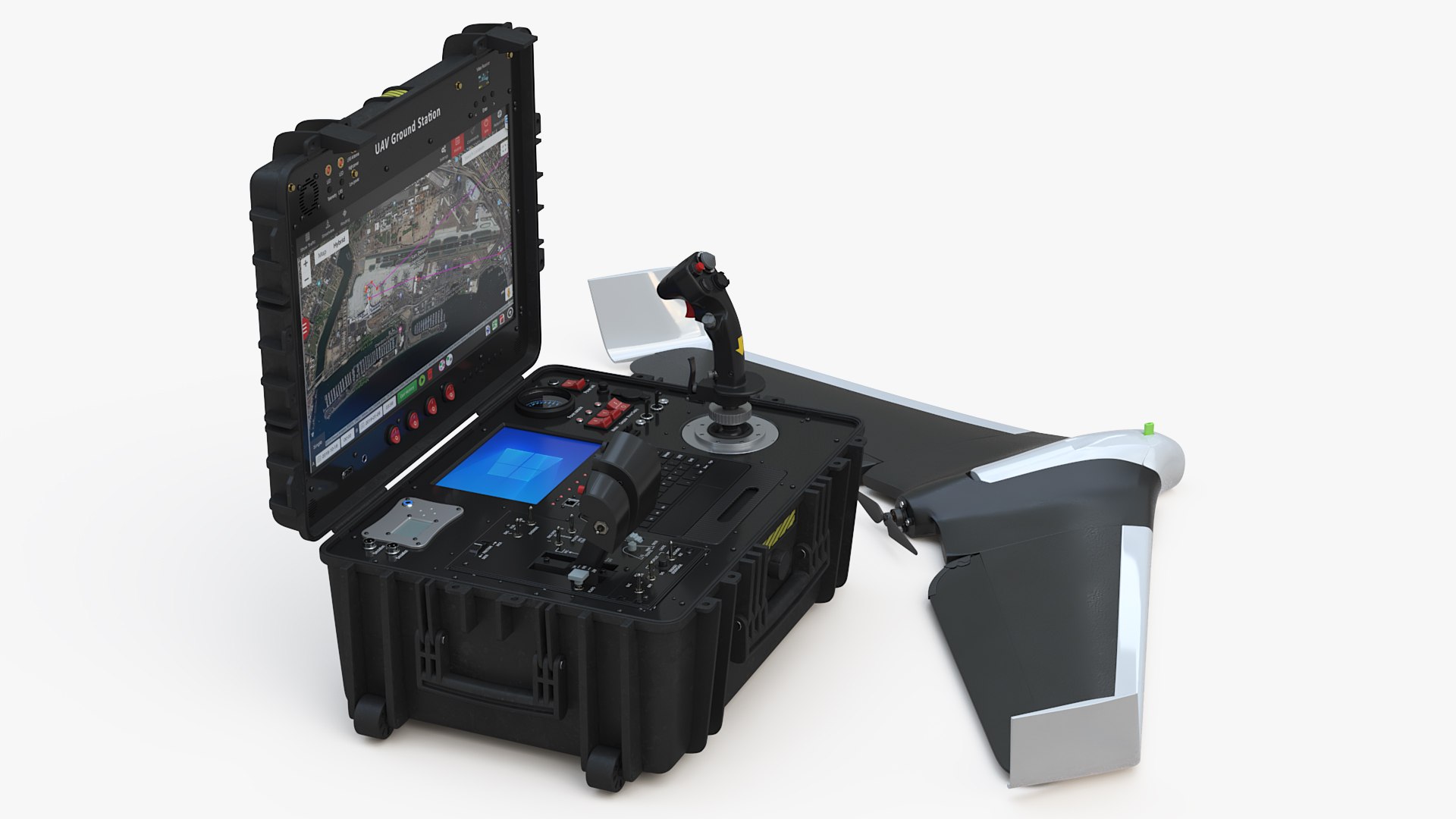 3D UAV Control Station With Drone Model - TurboSquid 2340698