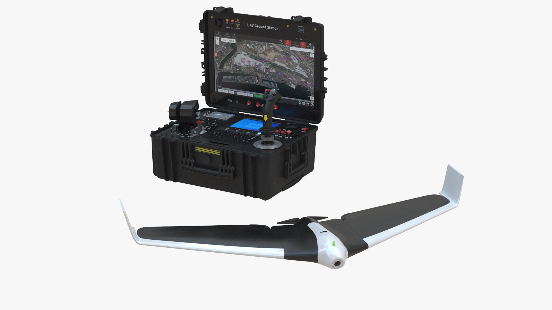 3D UAV Control Station With Drone Model - TurboSquid 2340698
