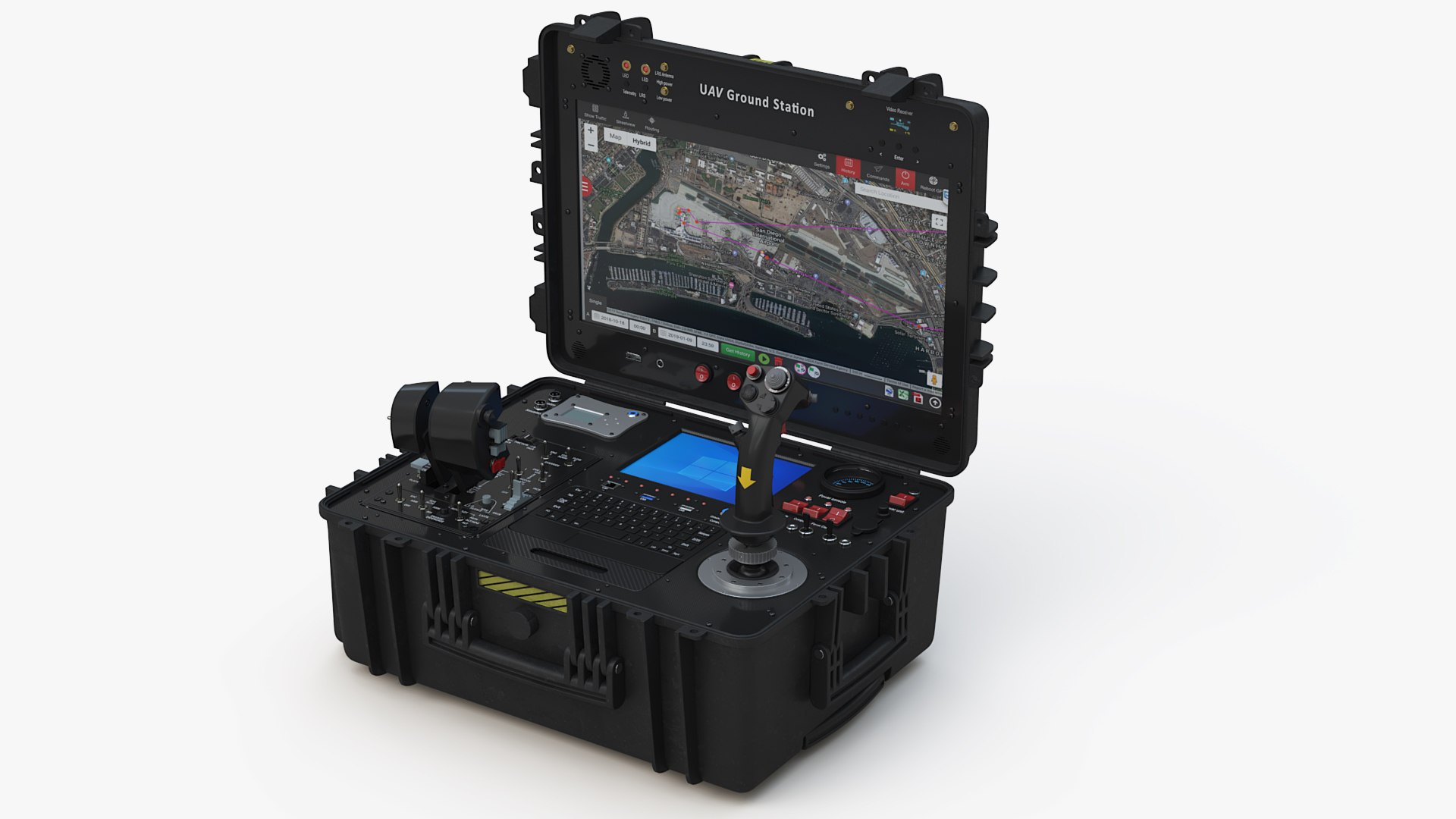 3D UAV Control Station With Drone Model - TurboSquid 2340698