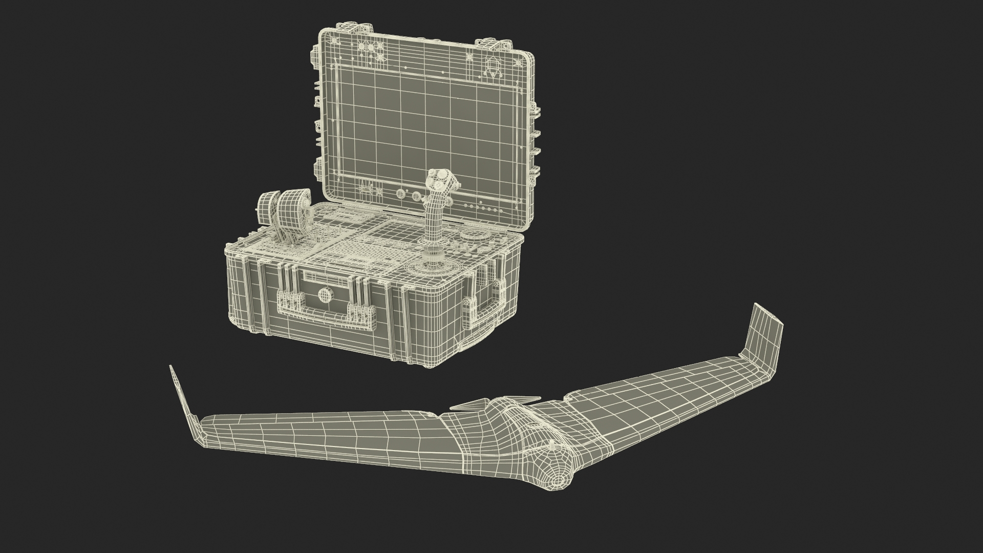 3D UAV Control Station With Drone Model - TurboSquid 2340698