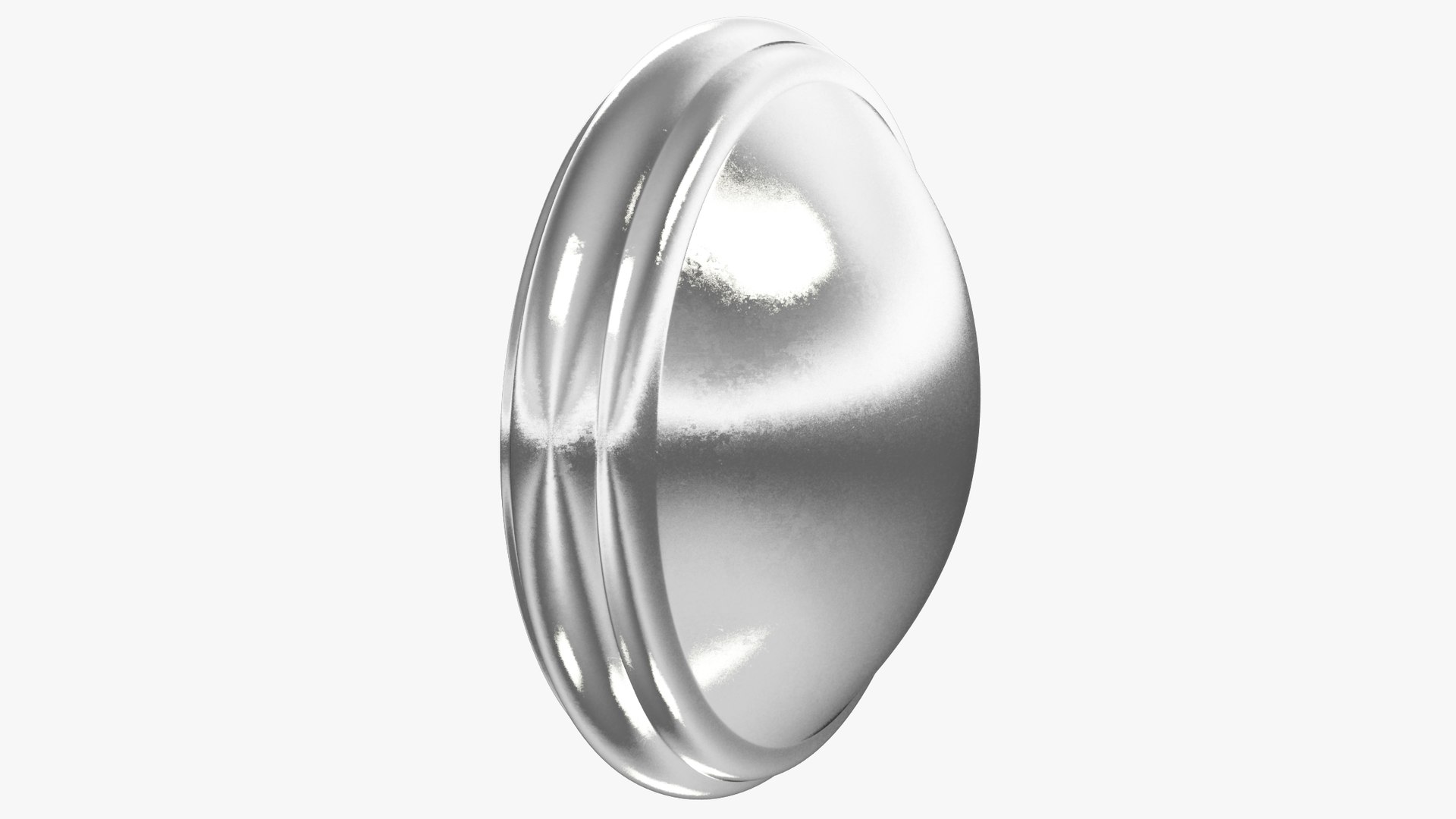 Retro Car Hubcap V1 Model - TurboSquid 2026043