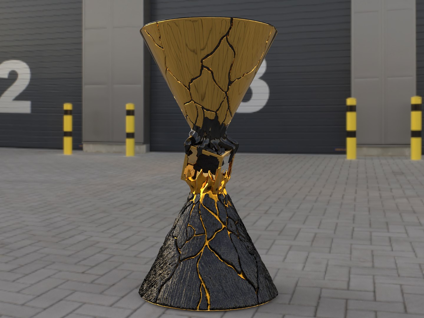Valorant Champions Award Trophy 3D Model - TurboSquid 2440760