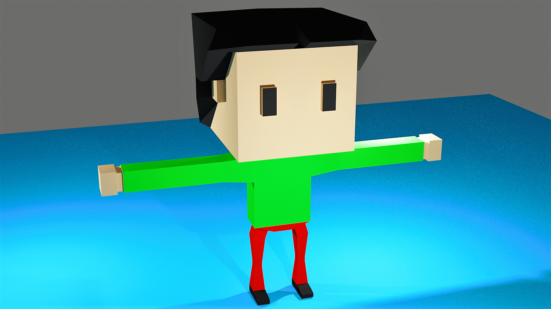 Free 3D Handsome cube boy - TurboSquid 1975919