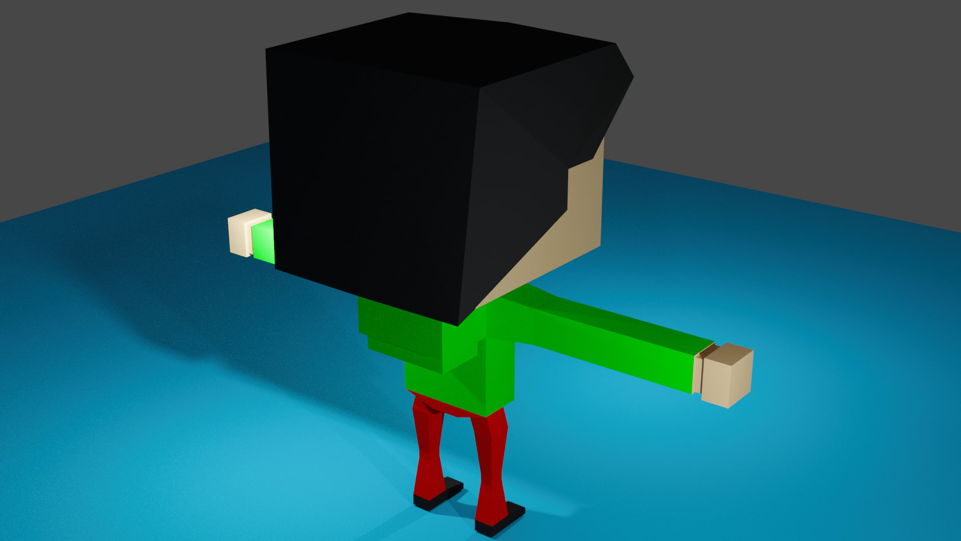 Free 3D Handsome cube boy - TurboSquid 1975919