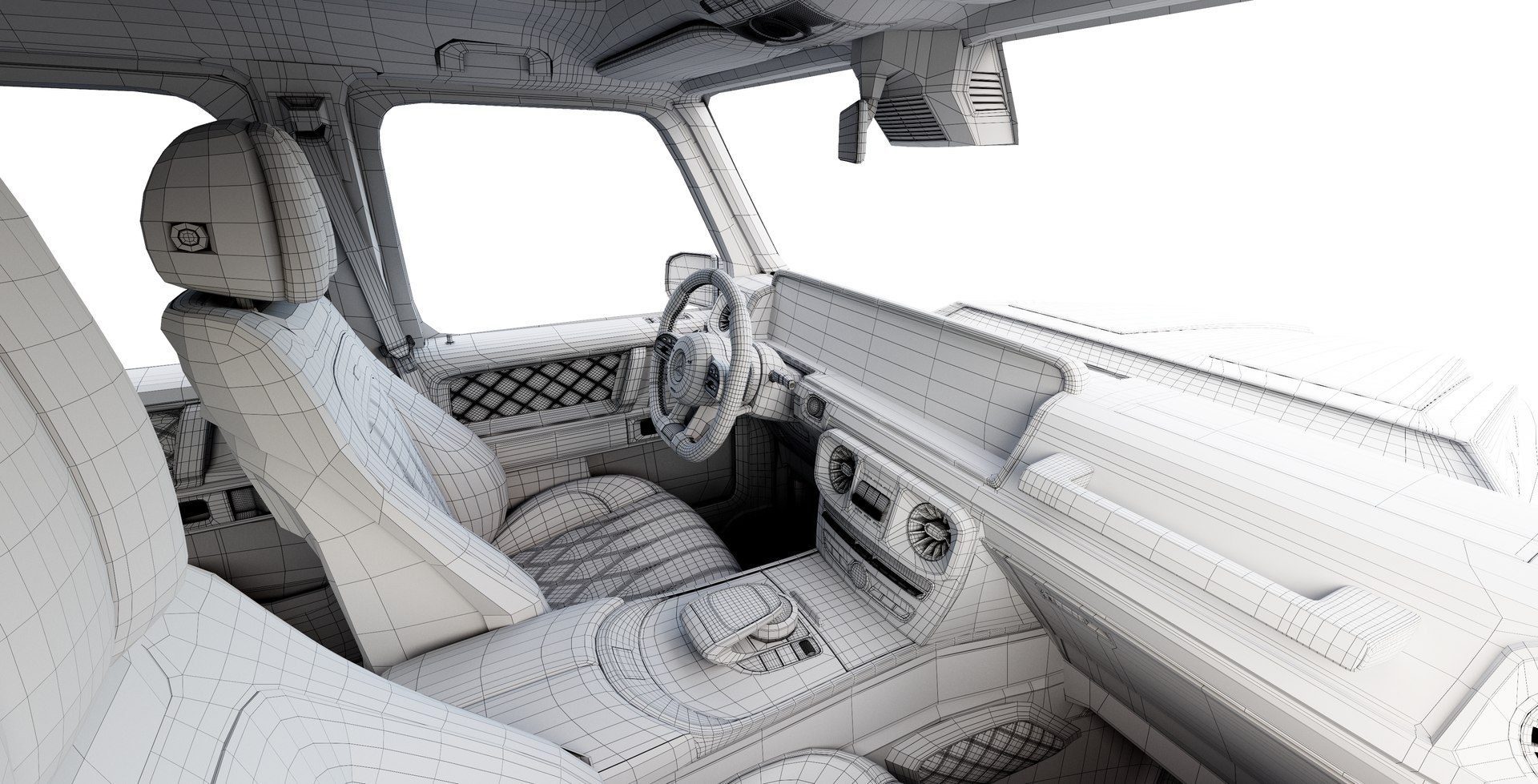 3D Model Brabus Shadow 800 - TurboSquid 1959720