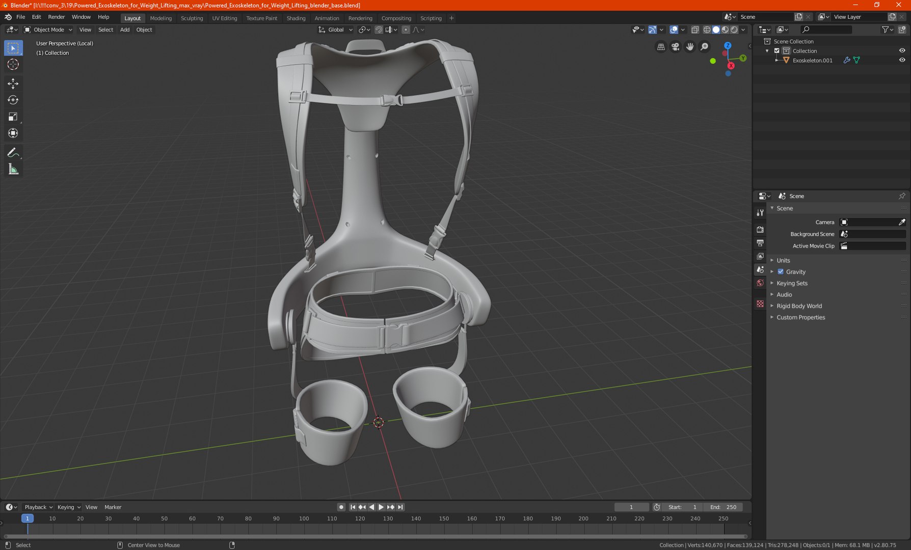 3D Exoskeleton ATOUN Model Y model - TurboSquid 2027750