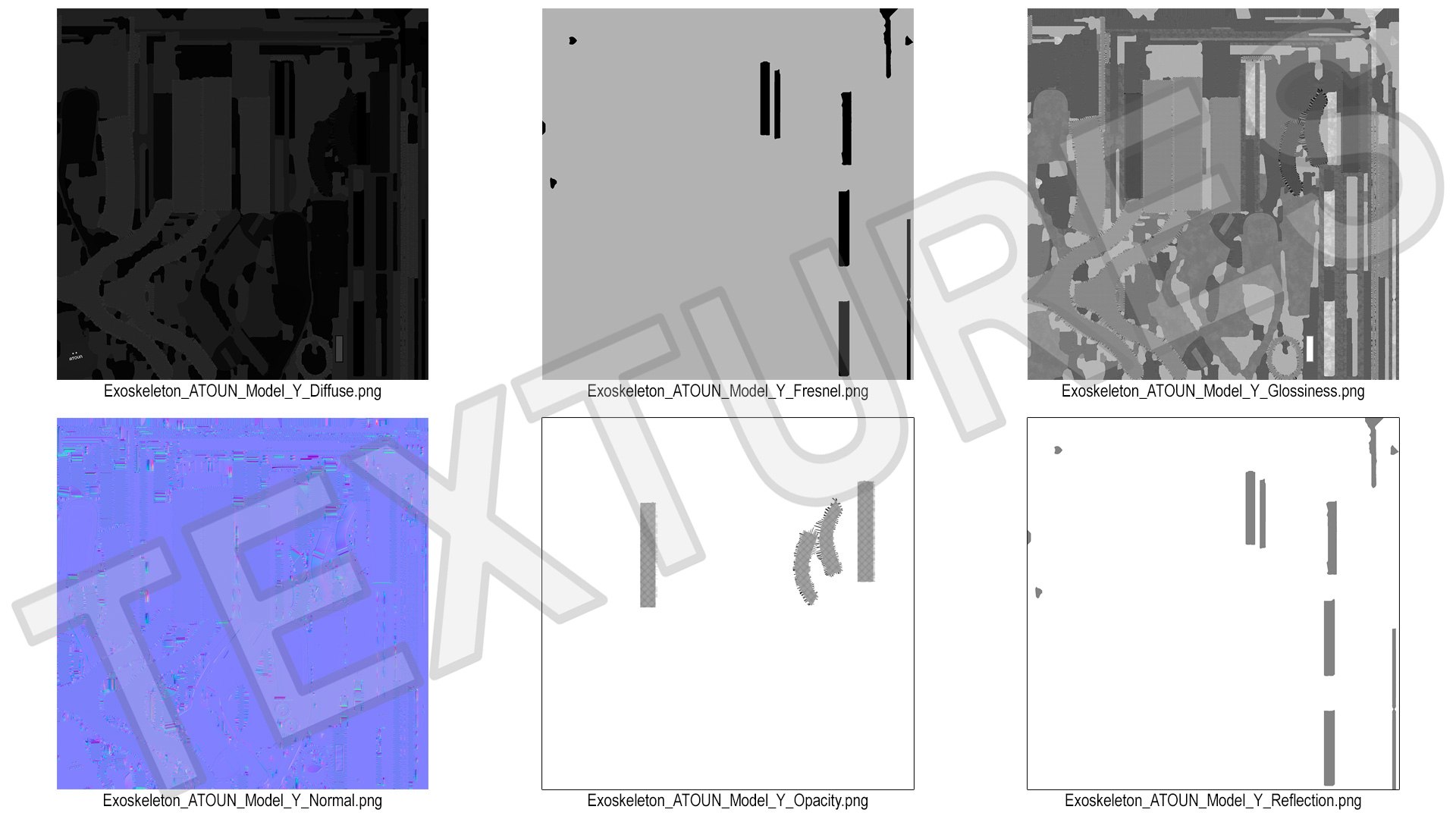 3D Exoskeleton ATOUN Model Y model - TurboSquid 2027750