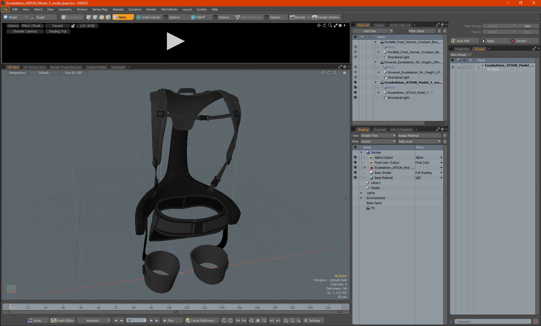 3D Exoskeleton ATOUN Model Y model - TurboSquid 2027750