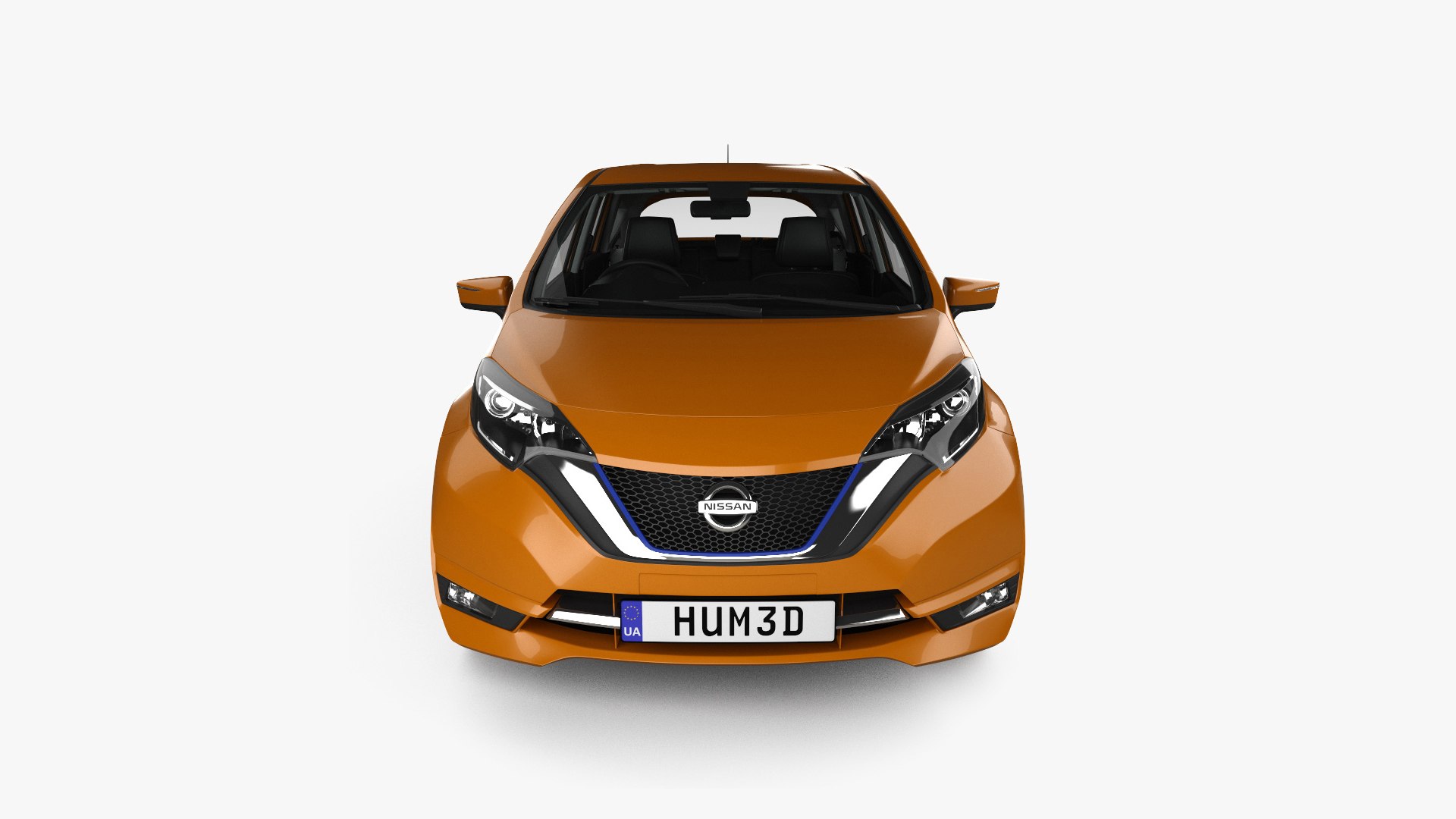 Nissan Note E-Power JP-spec With HQ Interior 2016 Model - TurboSquid ...