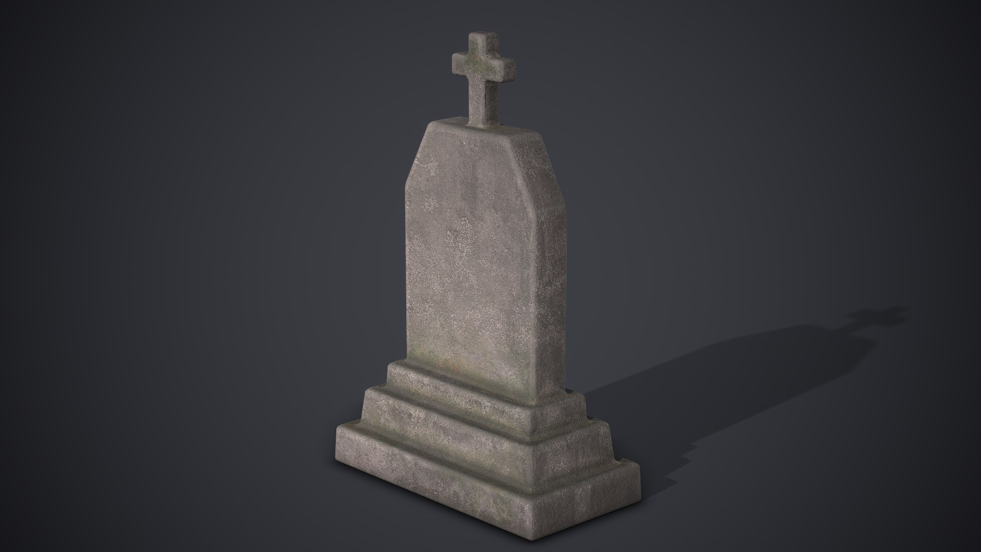 Gravestones Old Tombstones Model - TurboSquid 2121652
