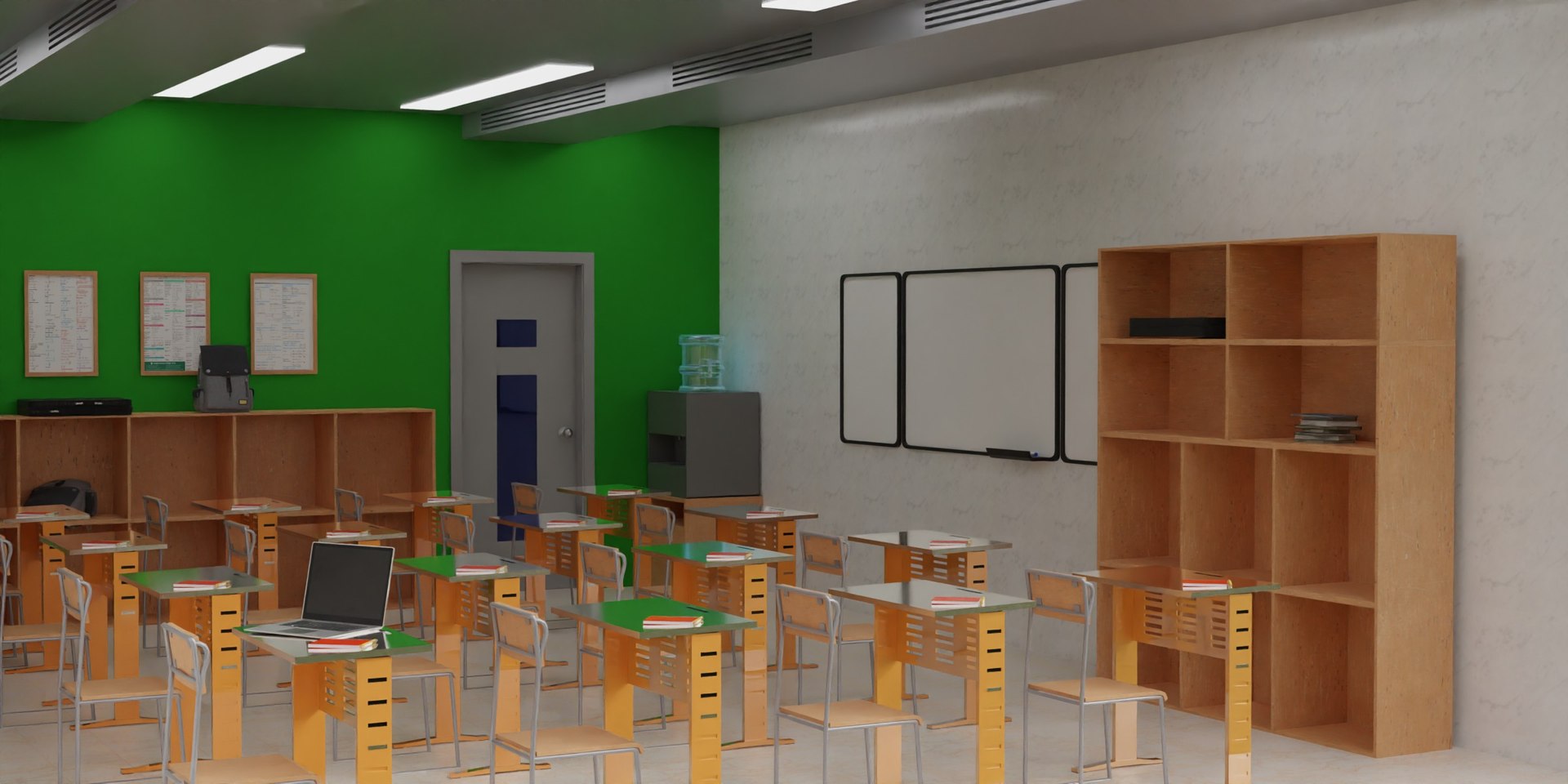 Math Room 3D Model - TurboSquid 1979298