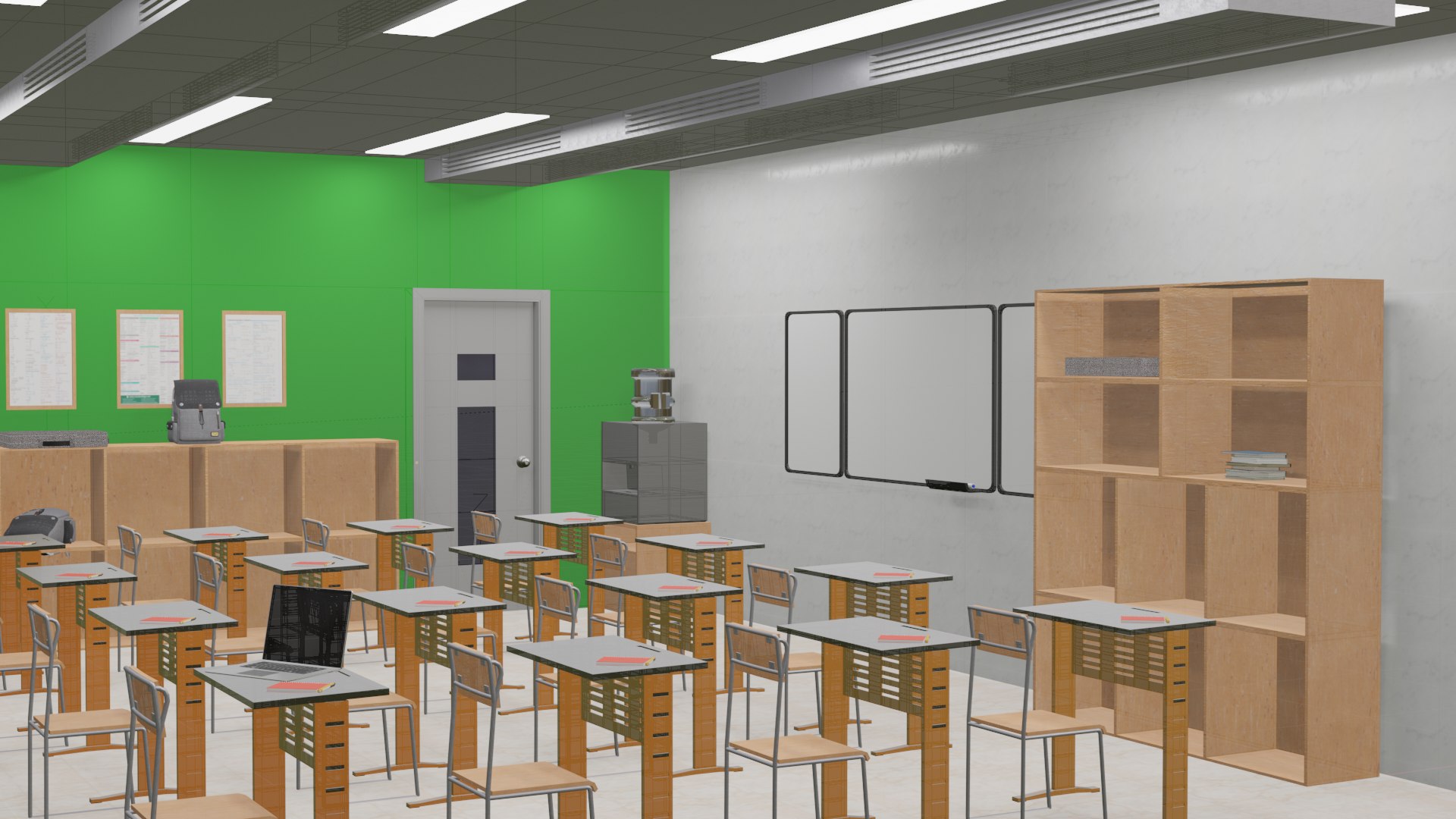 Math Room 3D Model - TurboSquid 1979298