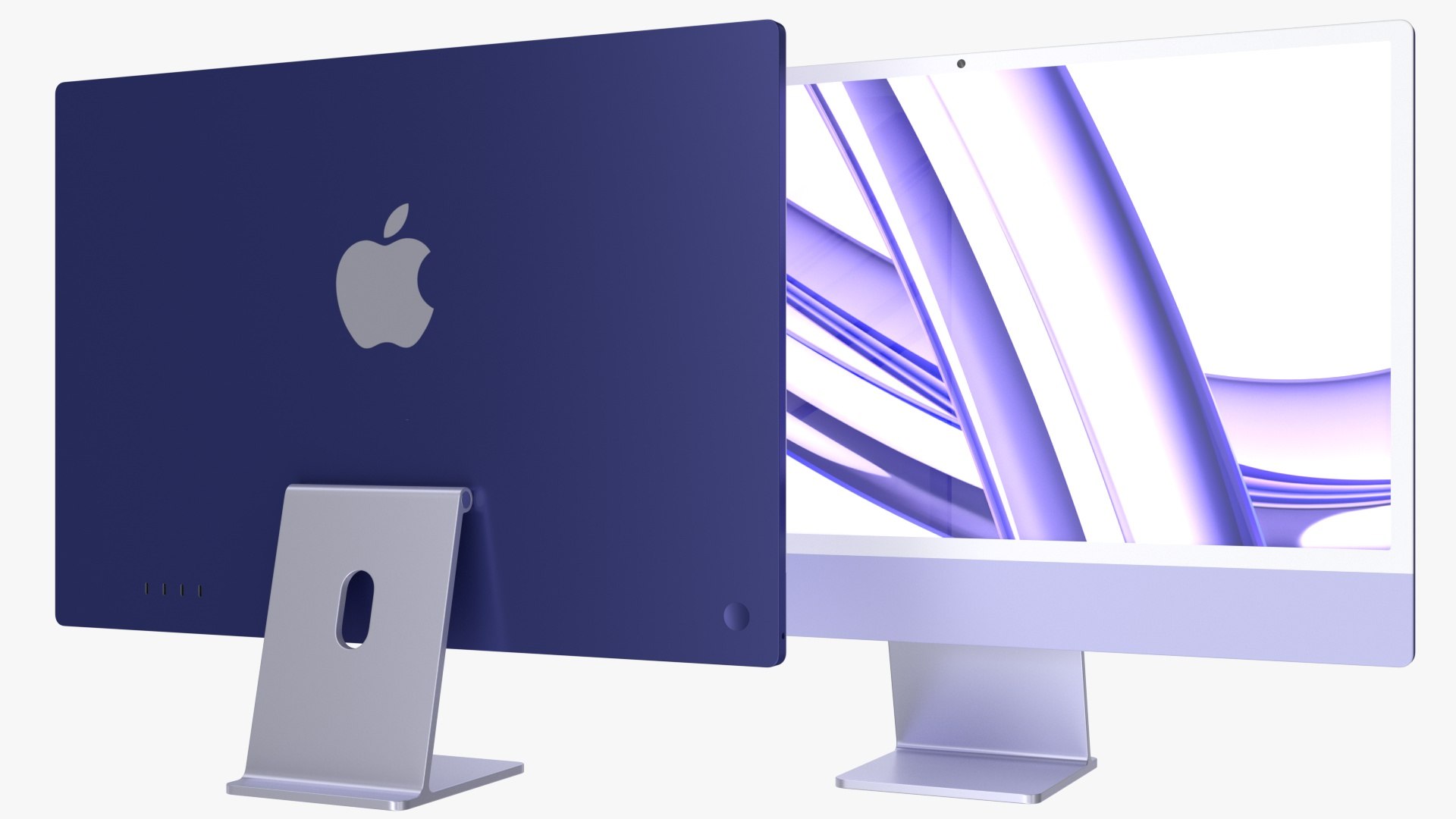 Apple IMac 2023 Purple 3D - TurboSquid 2151966