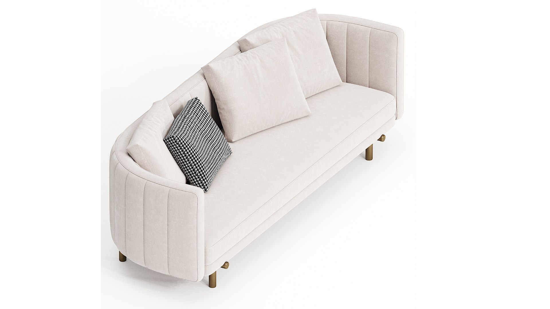 Sofa 260 3D Model - TurboSquid 2196363