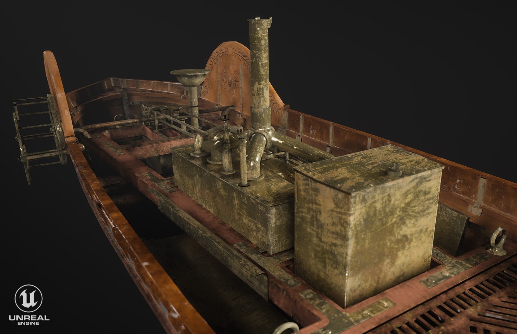 Pyroscaphe - 1783 Steamboat 3D - TurboSquid 1847664