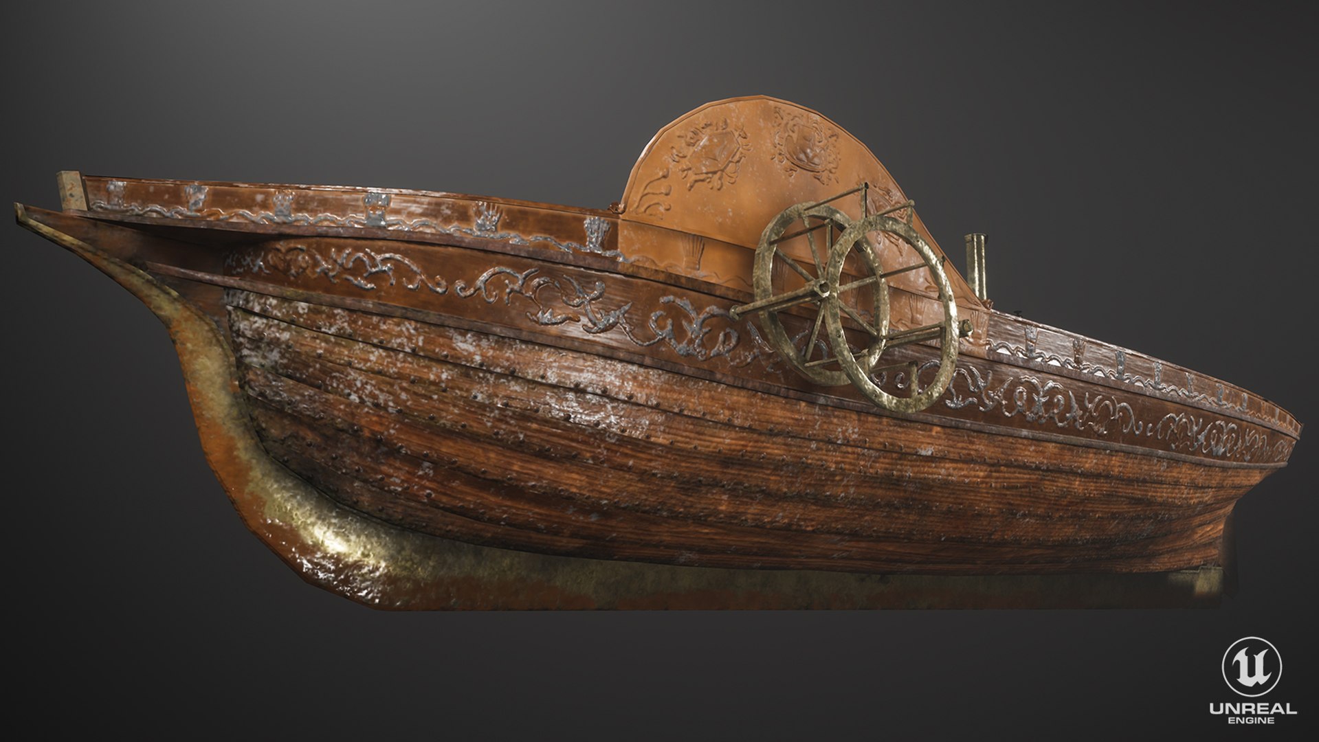 Pyroscaphe - 1783 Steamboat 3D - TurboSquid 1847664