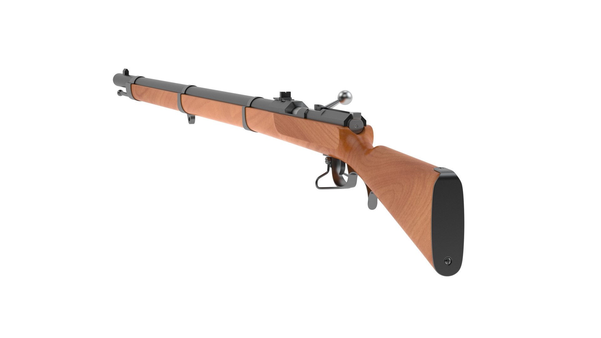 3D Model Dreyse Needle Gun - TurboSquid 1736547