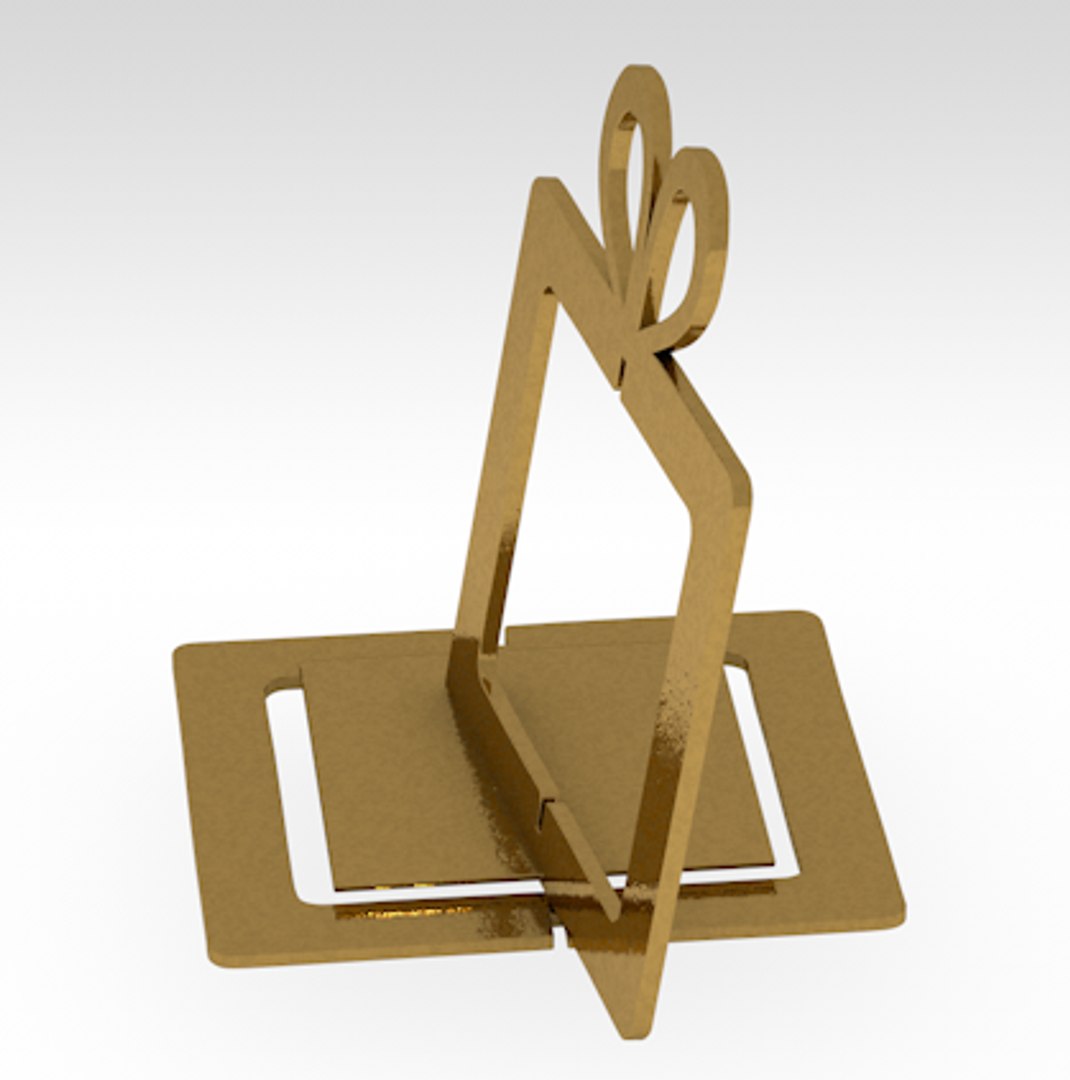 3d model gold box