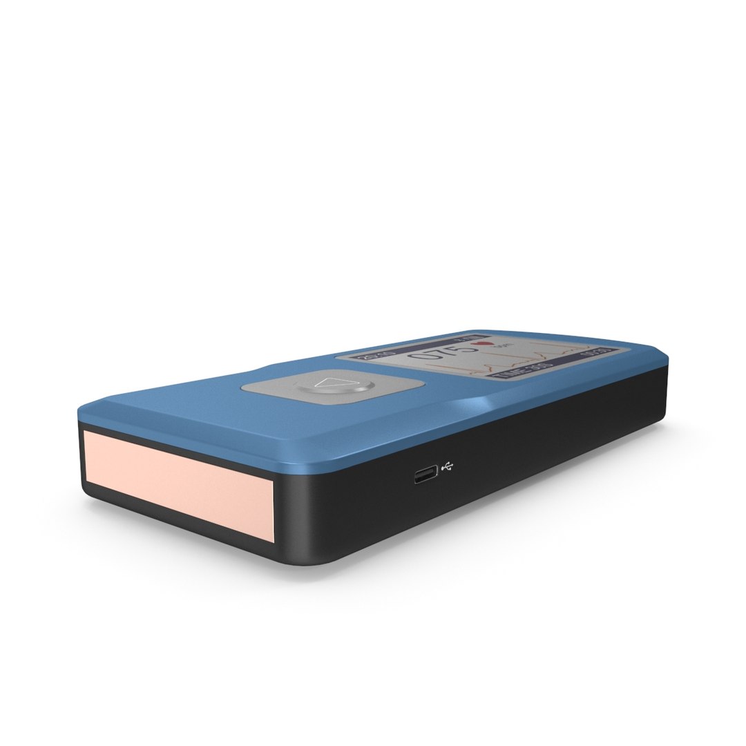 ECG EKG Monitor 3D Model - TurboSquid 1797198