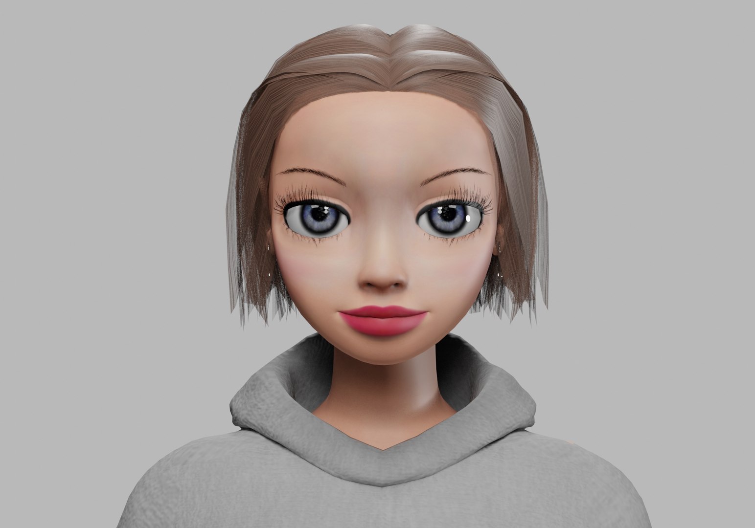 3D Model Classic Pretty Girl V30543 - TurboSquid 2263295