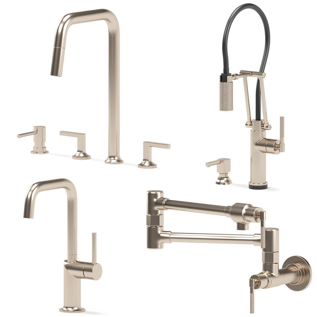 BRIZO Kitchen Faucets Collection 3D - TurboSquid 2391976
