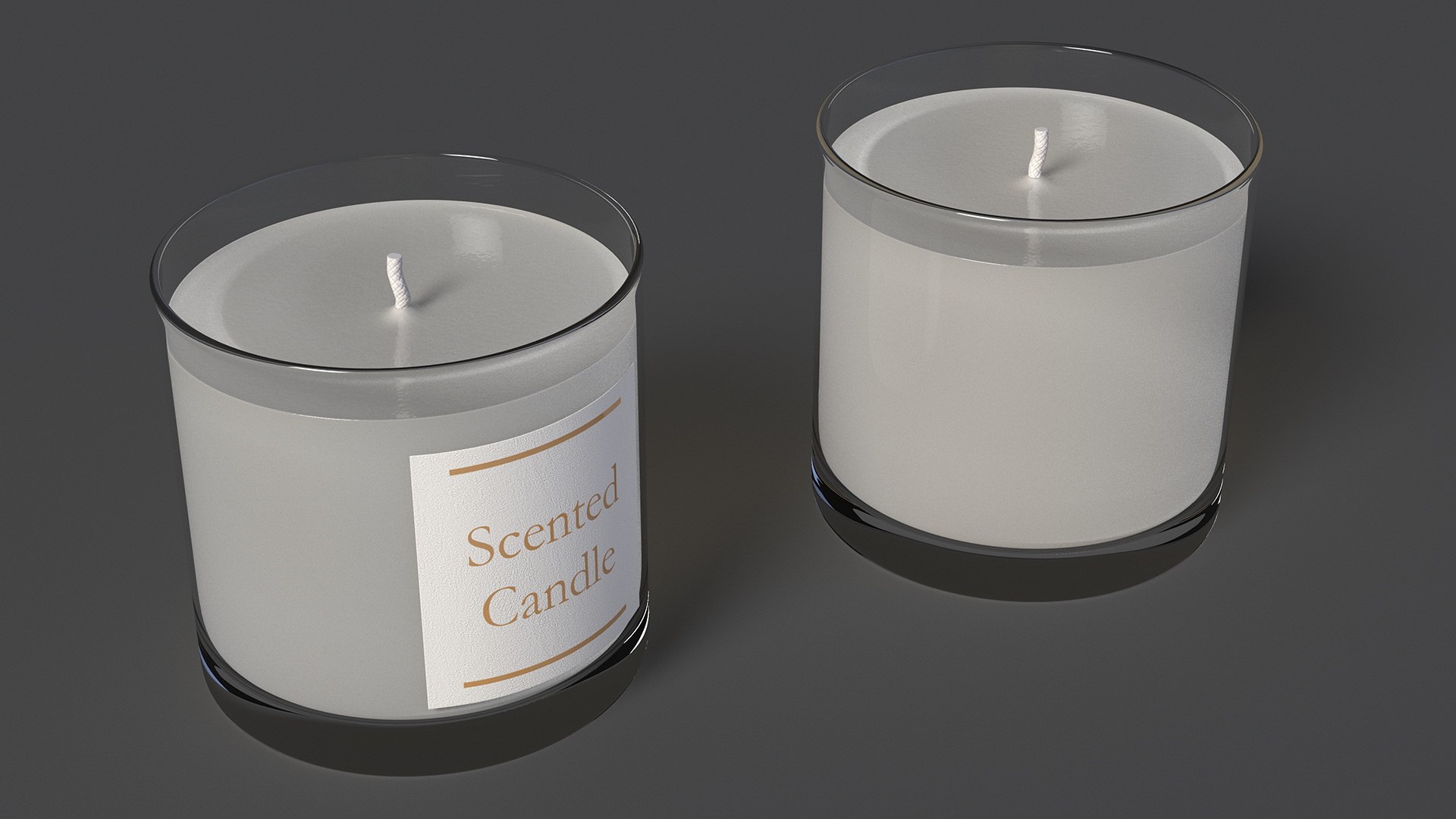 3D Scented Candles Collection Model - TurboSquid 2237520