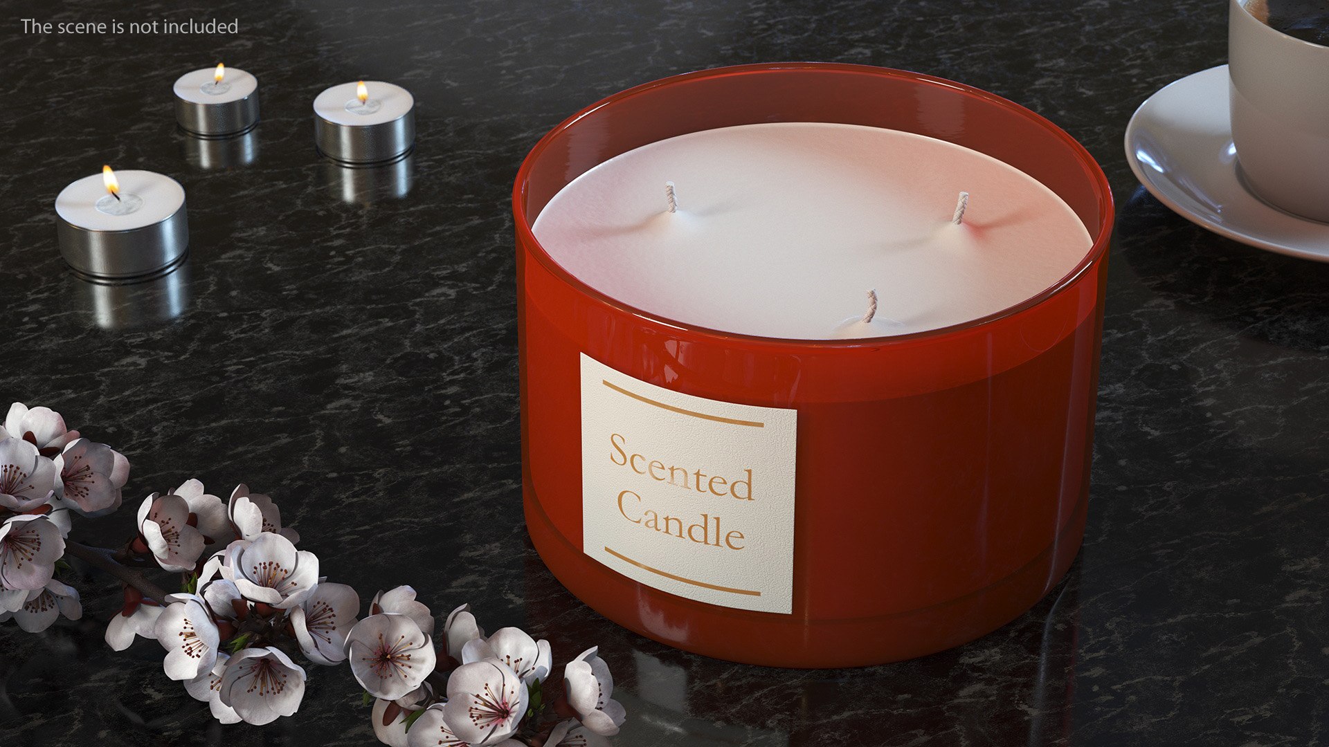 3D Scented Candles Collection Model - TurboSquid 2237520