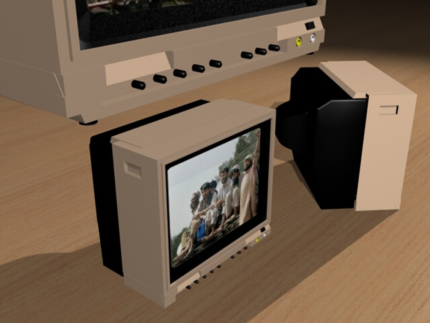 Amiga Monitor 3d Model