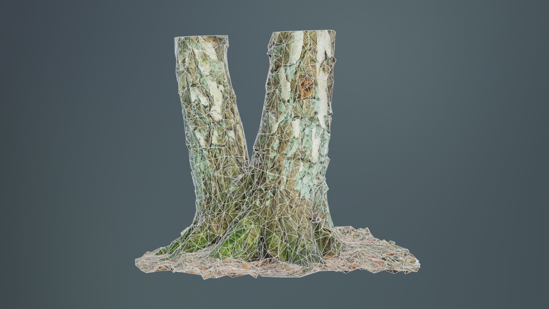 3D Split Tree Foundation Stump Remastered Model - TurboSquid 2363148