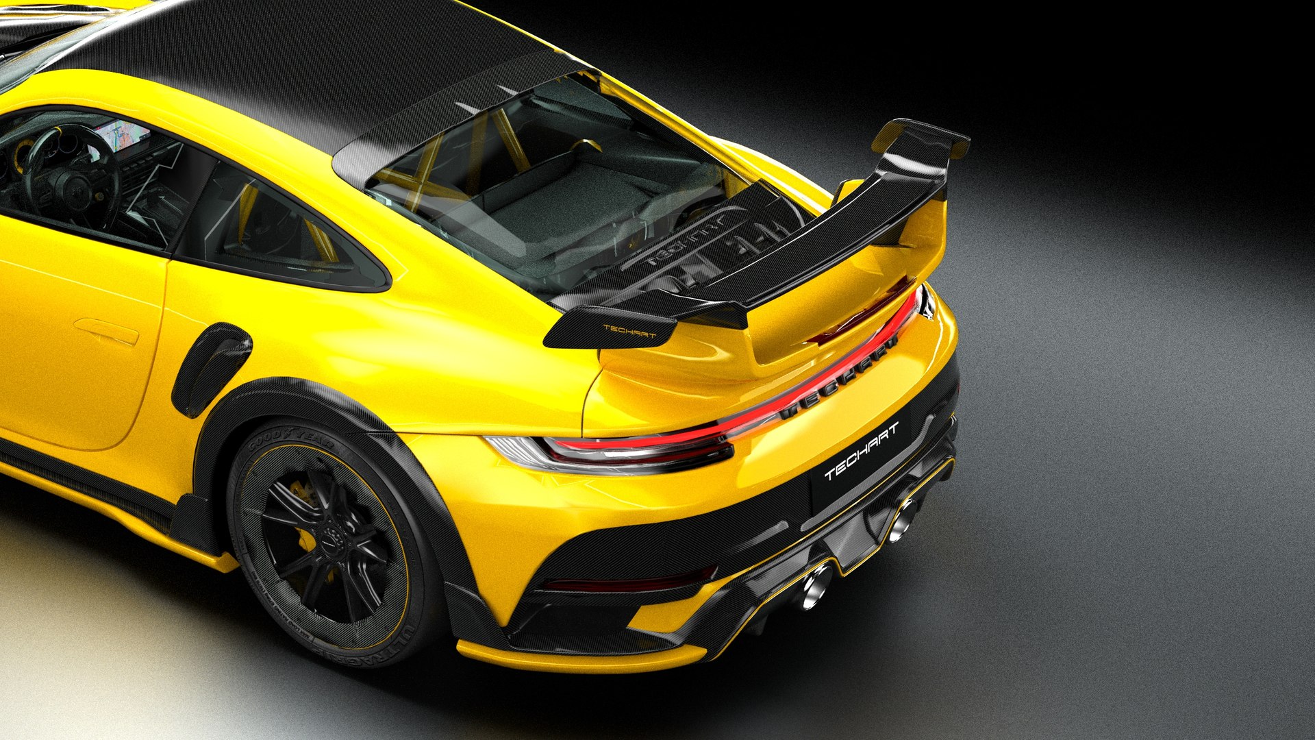 3D Techart GT Street R 2021 Model - TurboSquid 2418472