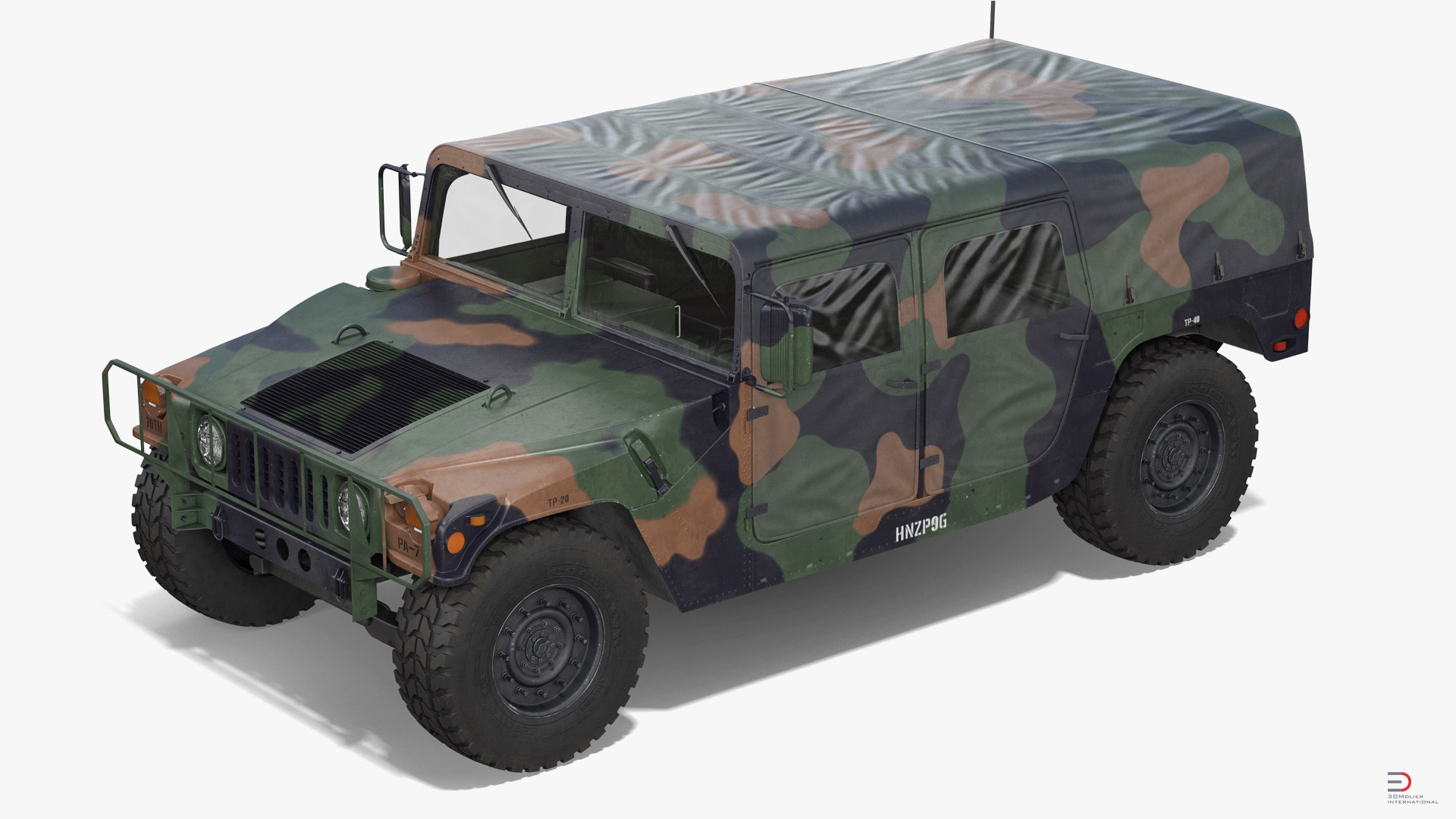 3d troop carrier hmmwv m1035