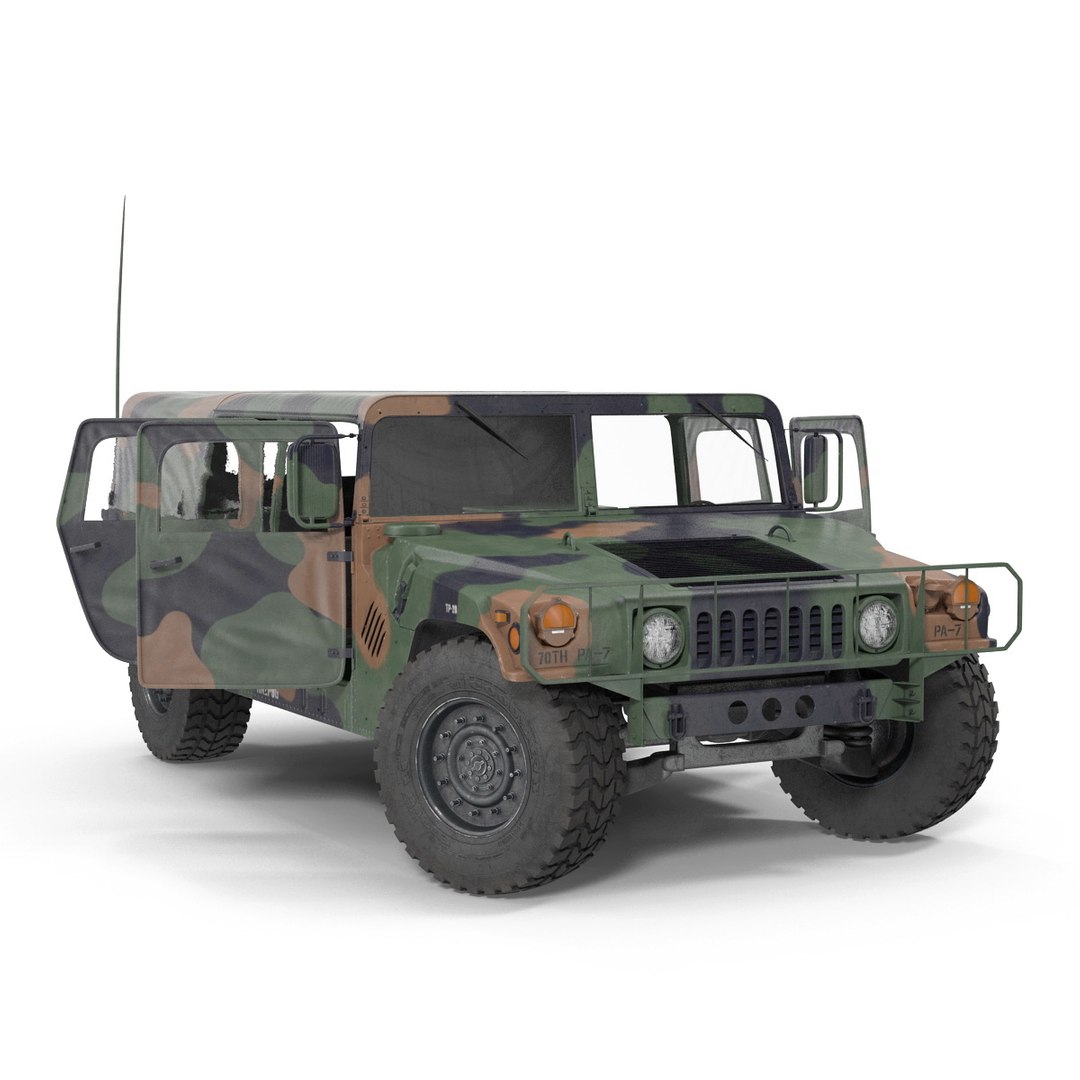 3d troop carrier hmmwv m1035