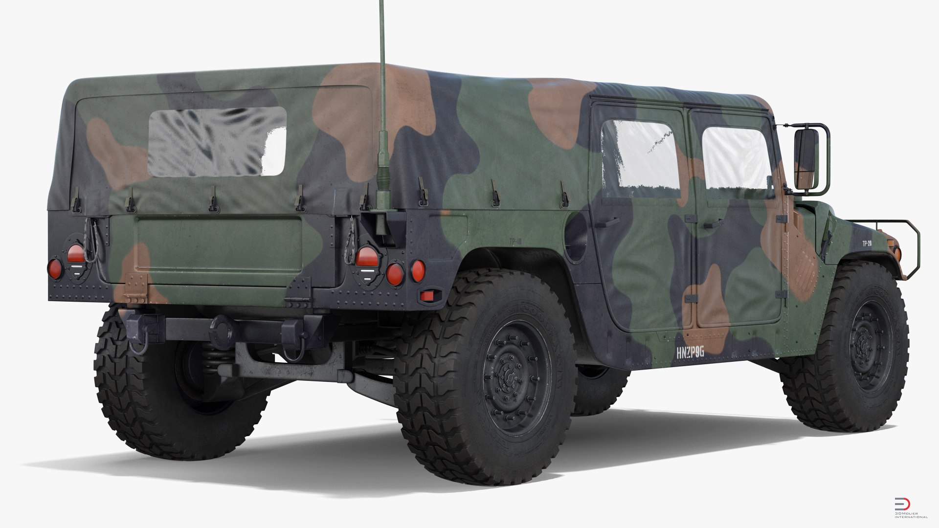 3d troop carrier hmmwv m1035