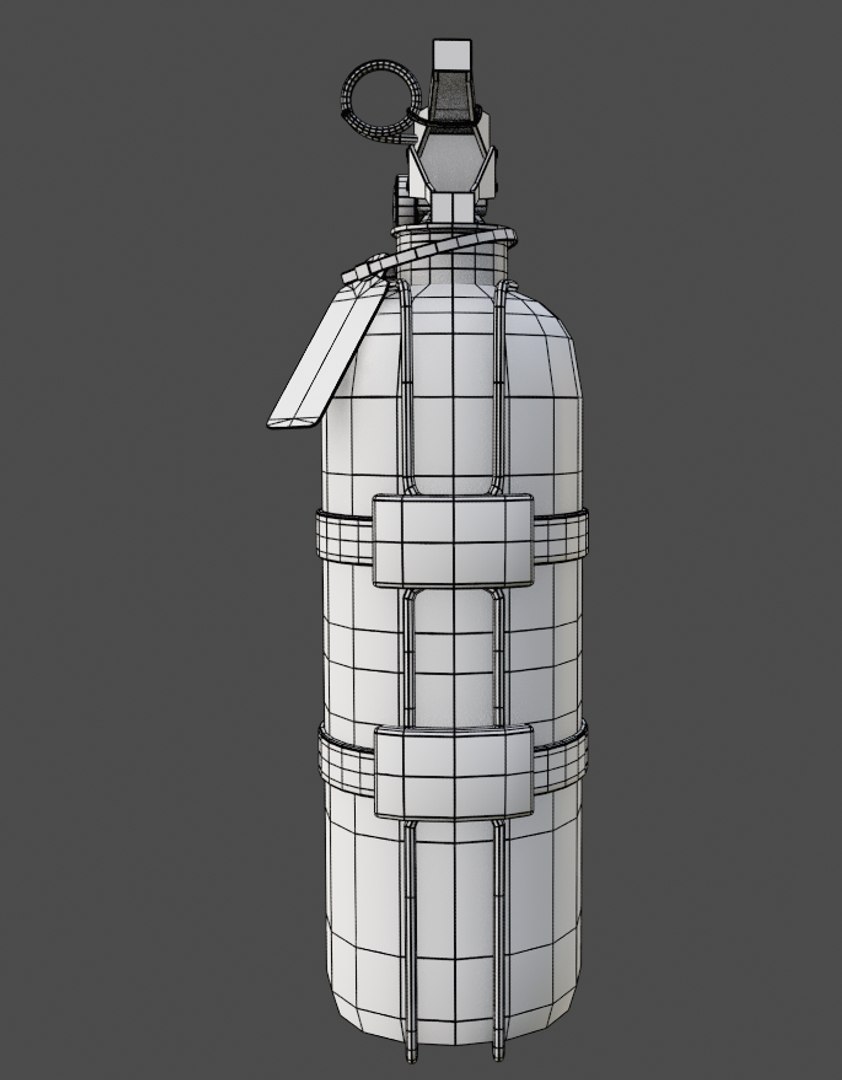 Fire Extinguisher Game And Vr 3D Model - TurboSquid 2453507