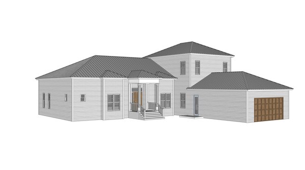 Cottage SketchUp Models for Download | TurboSquid