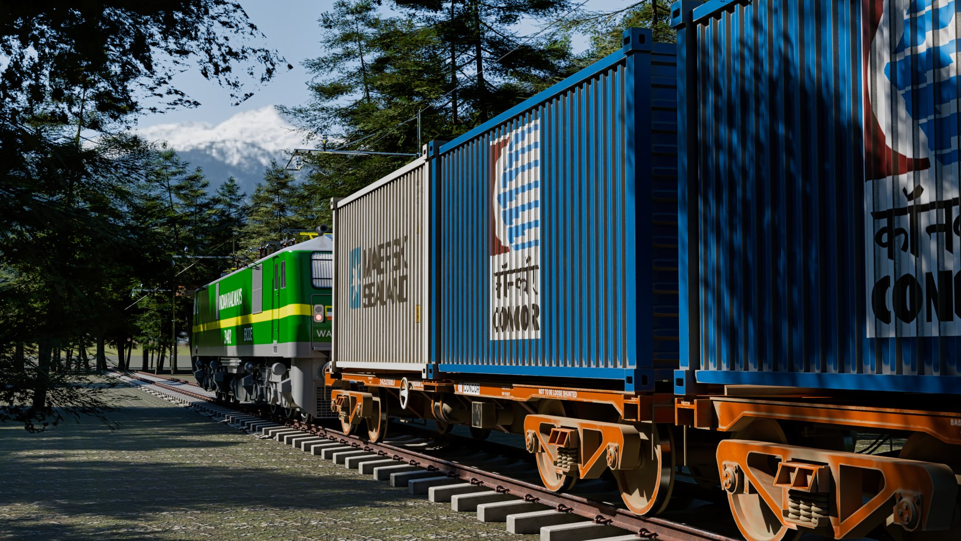 Indian Railways WDG-4G Diesel Locomotive, WAG-9 Electric Locomotive ...