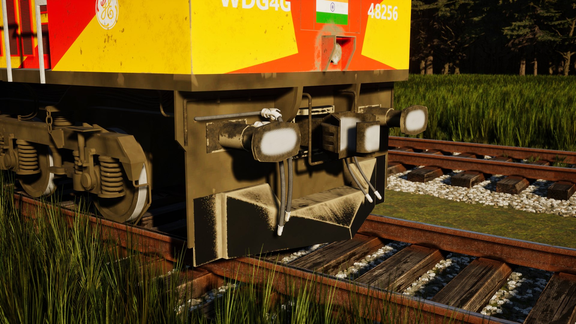 Indian Railways WDG-4G Diesel Locomotive, WAG-9 Electric Locomotive ...