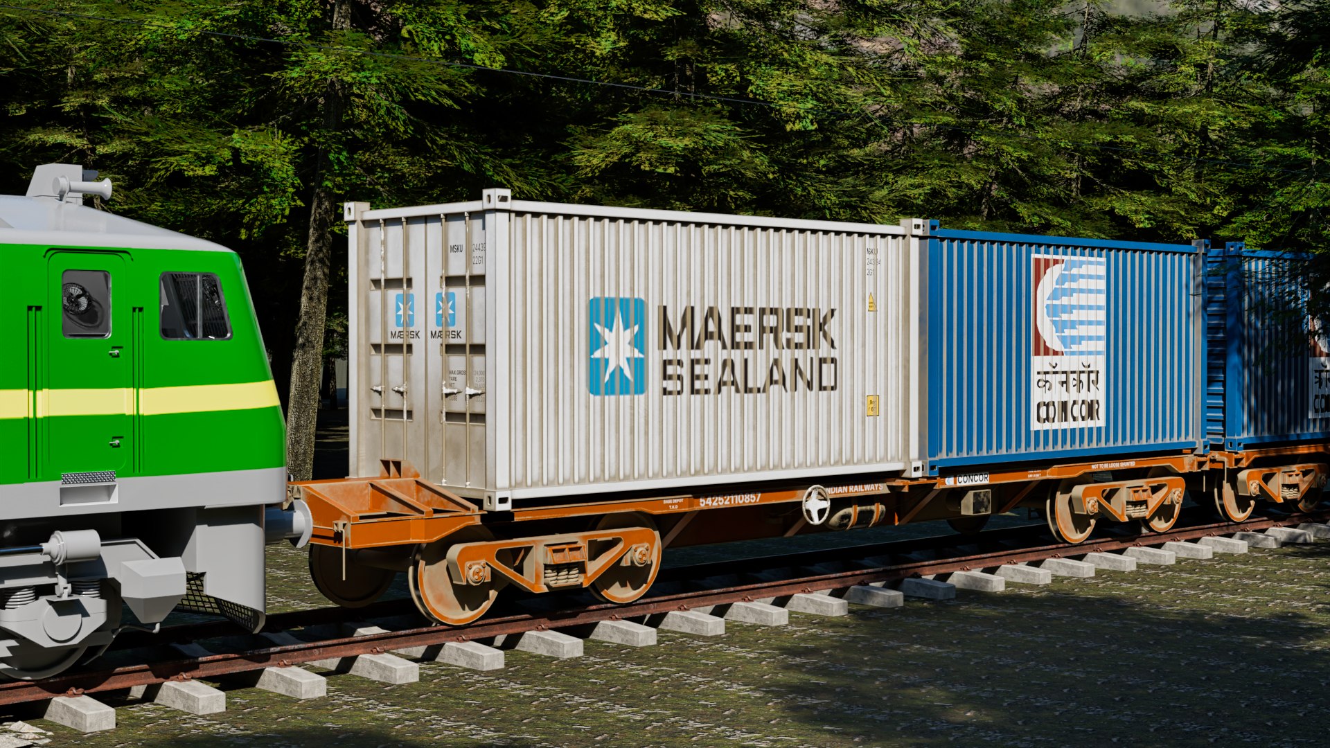 Indian Railways WDG-4G Diesel Locomotive, WAG-9 Electric Locomotive ...