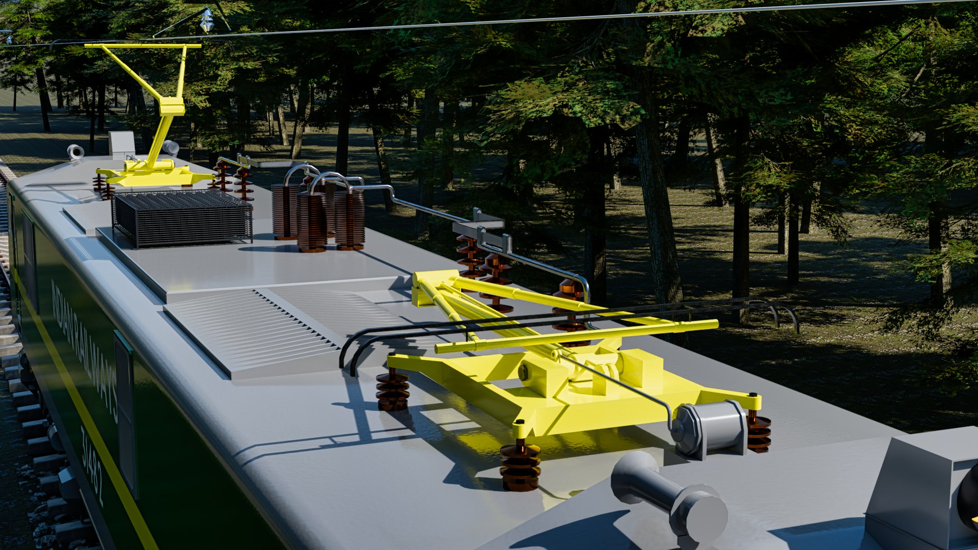 Indian Railways WDG-4G Diesel Locomotive, WAG-9 Electric Locomotive ...