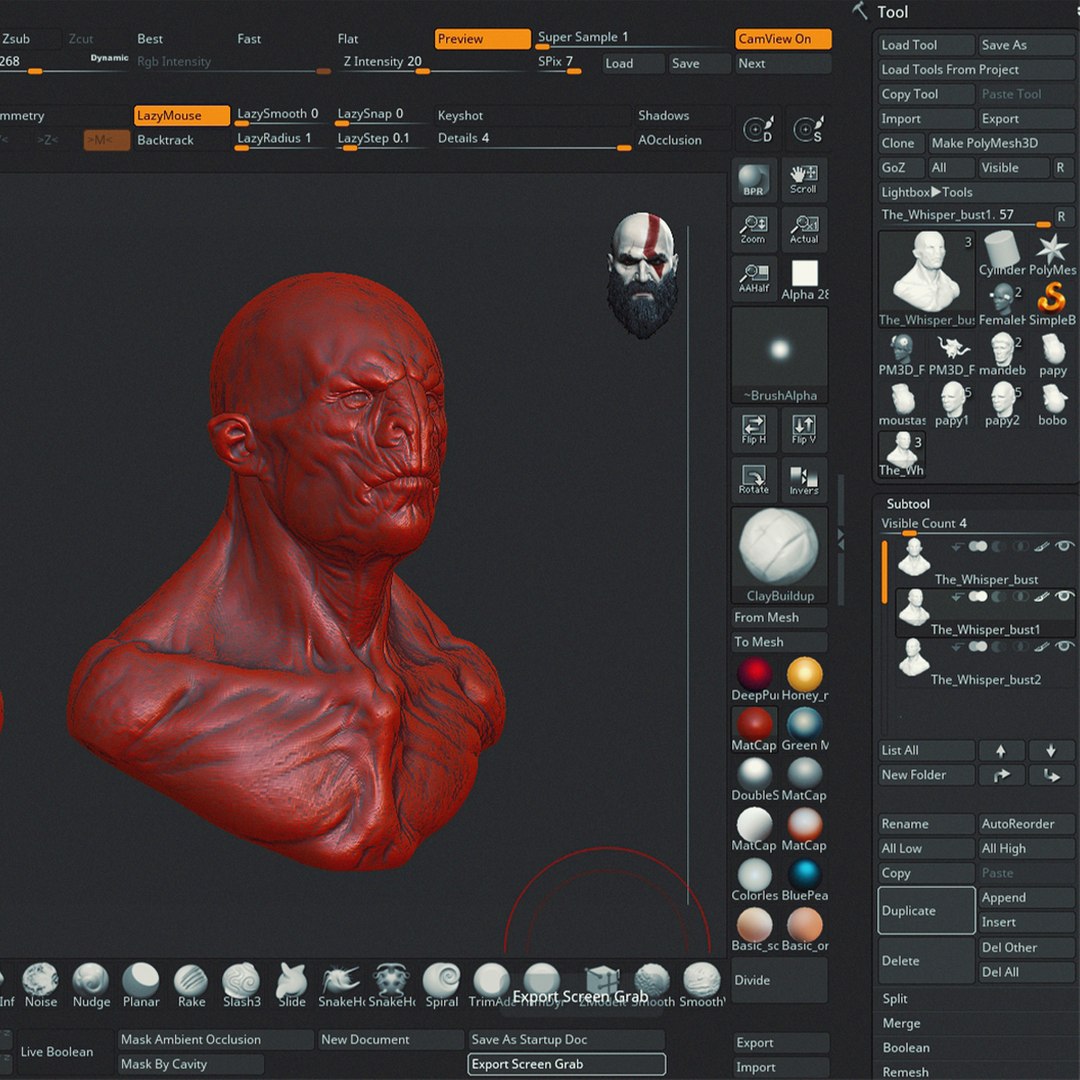 Zbrush Ui 3D - TurboSquid 1687164