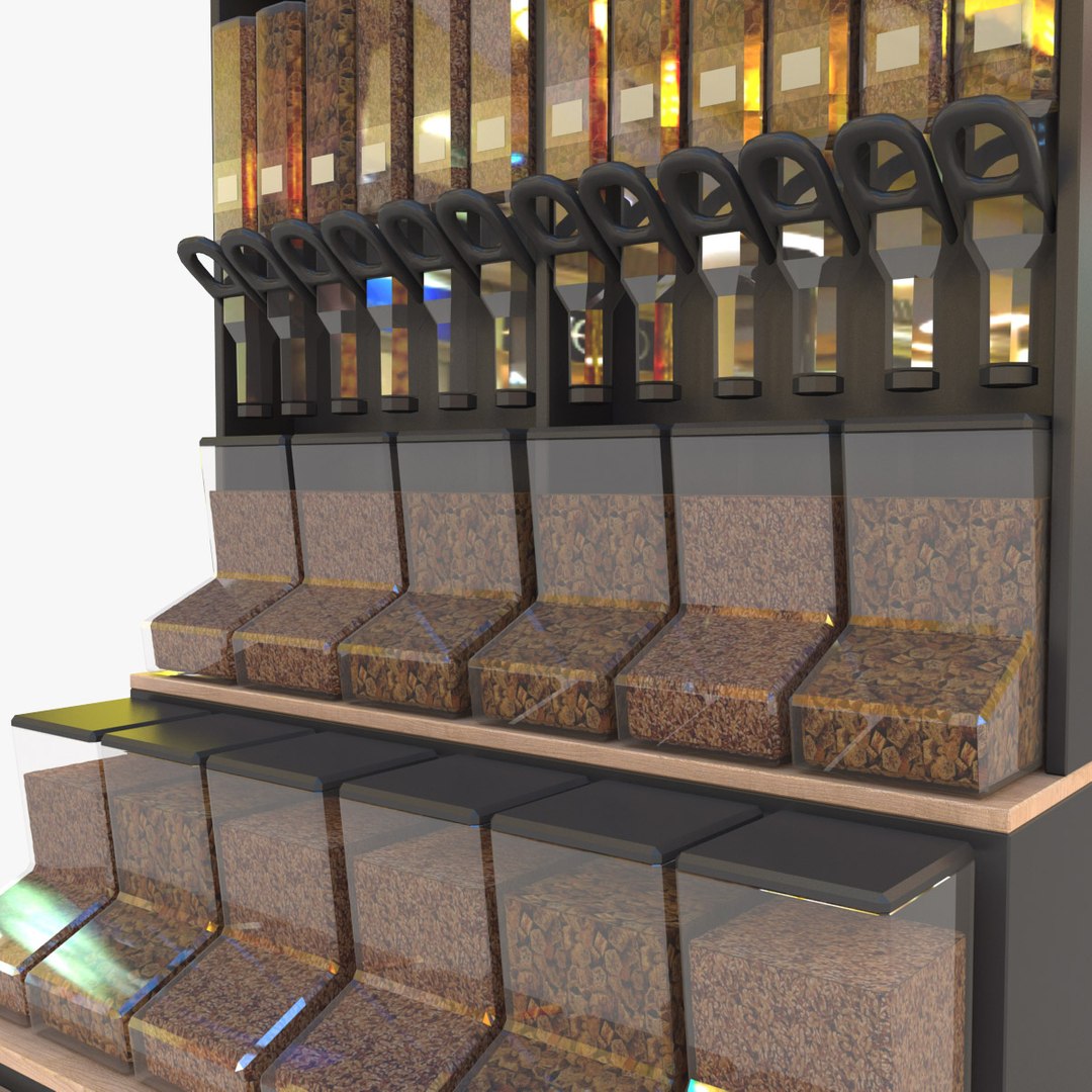 3d Model Dispenser Dried Fruits