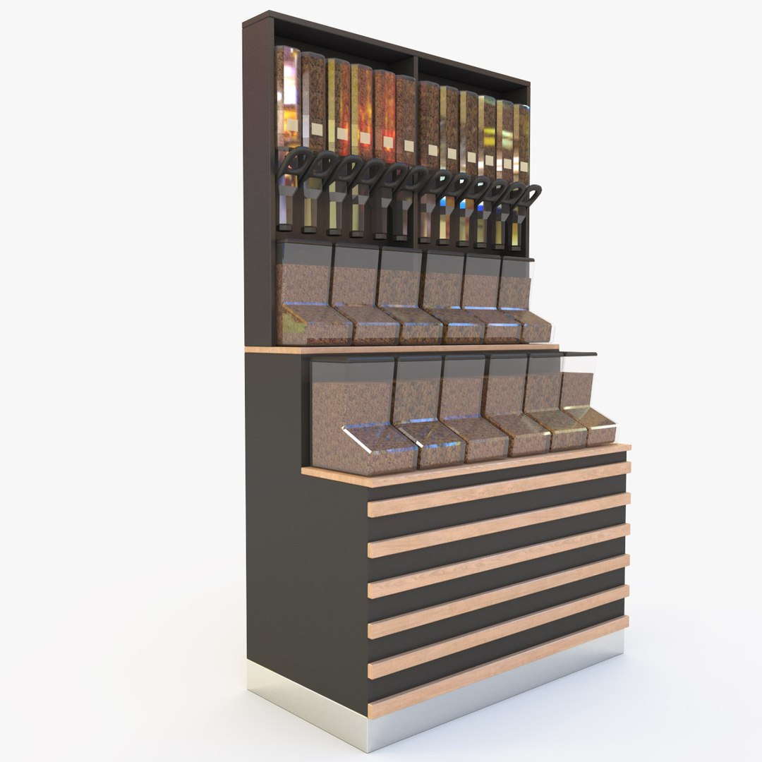 3d Model Dispenser Dried Fruits