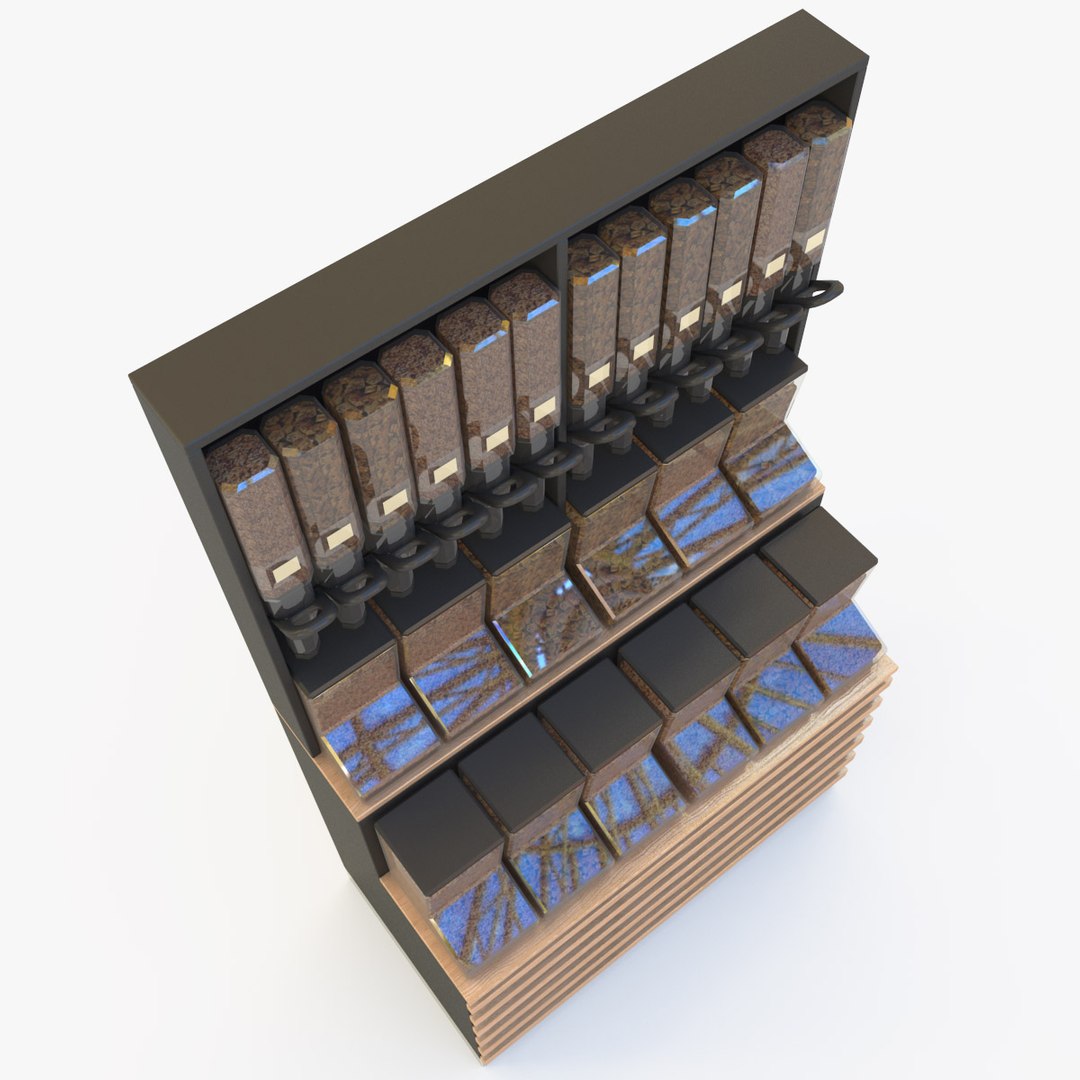 3d Model Dispenser Dried Fruits