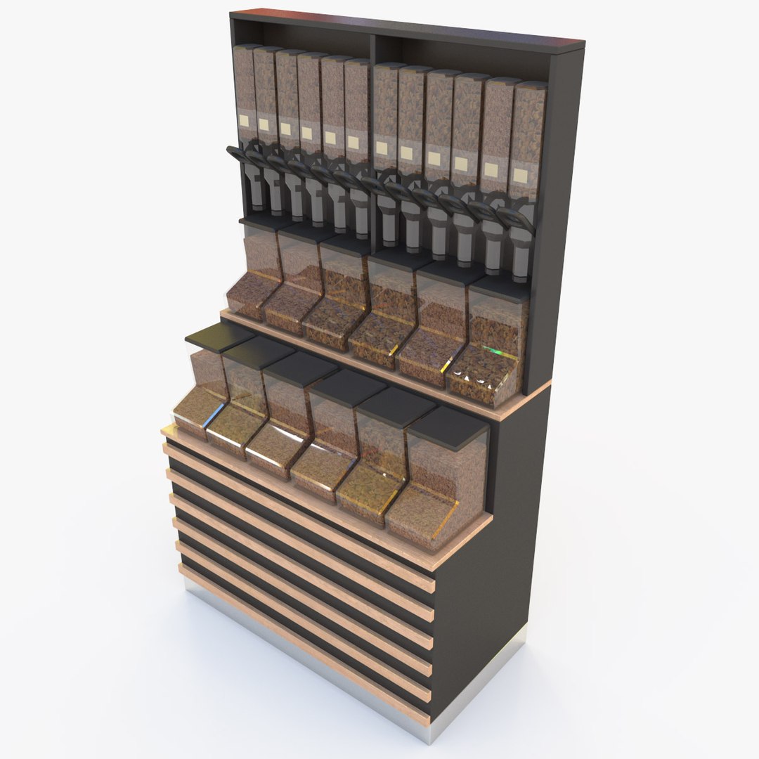 3d Model Dispenser Dried Fruits