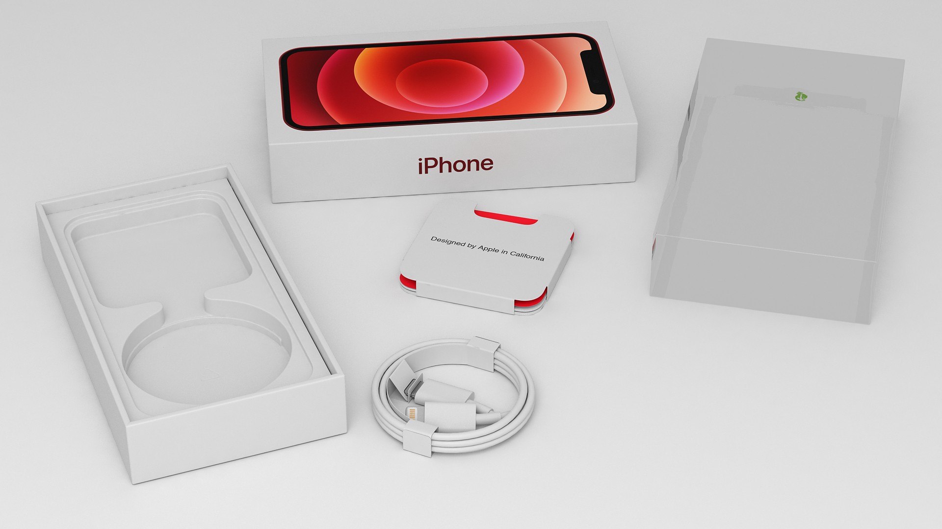 12 mini box product 3D model - TurboSquid 1704889