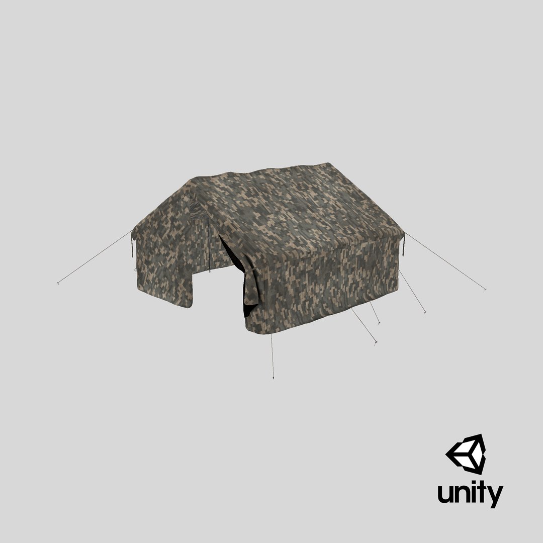 Army Tent UCP Dirty 3D Model - TurboSquid 1904144