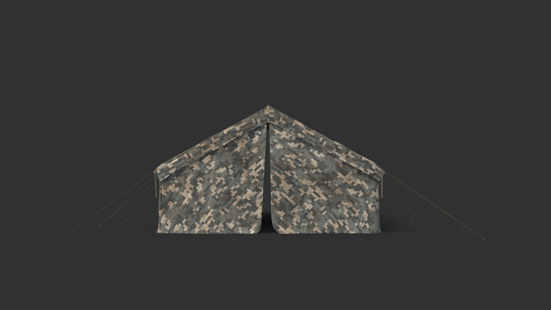 Army Tent UCP Dirty 3D Model - TurboSquid 1904144