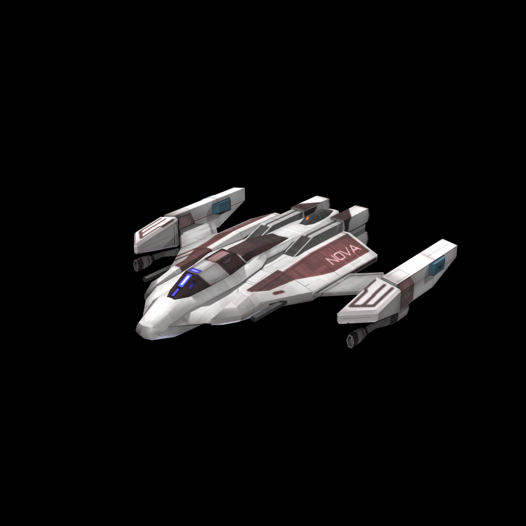Space Fighters Fbx
